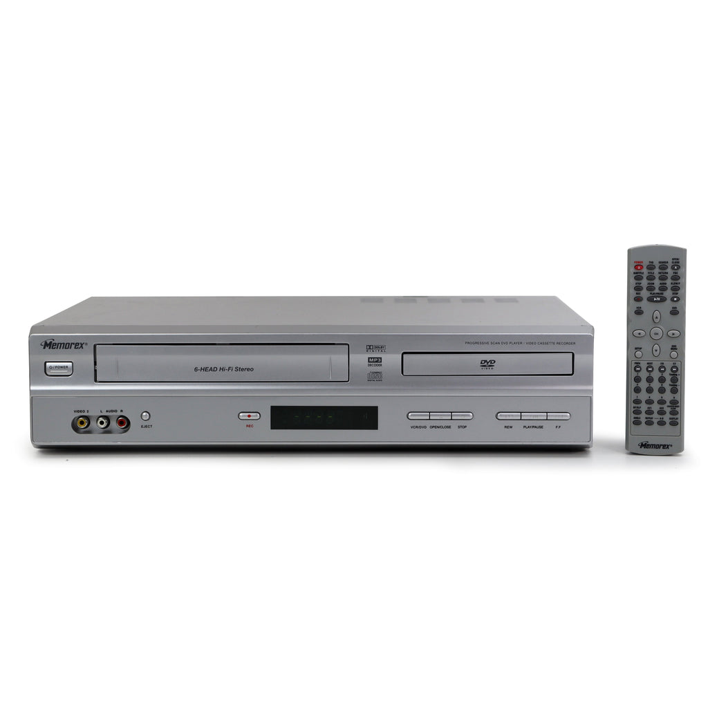 Memorex MVD4544 6-Head Hi-Fi Stereo DVD VCR Combo Player with Progress