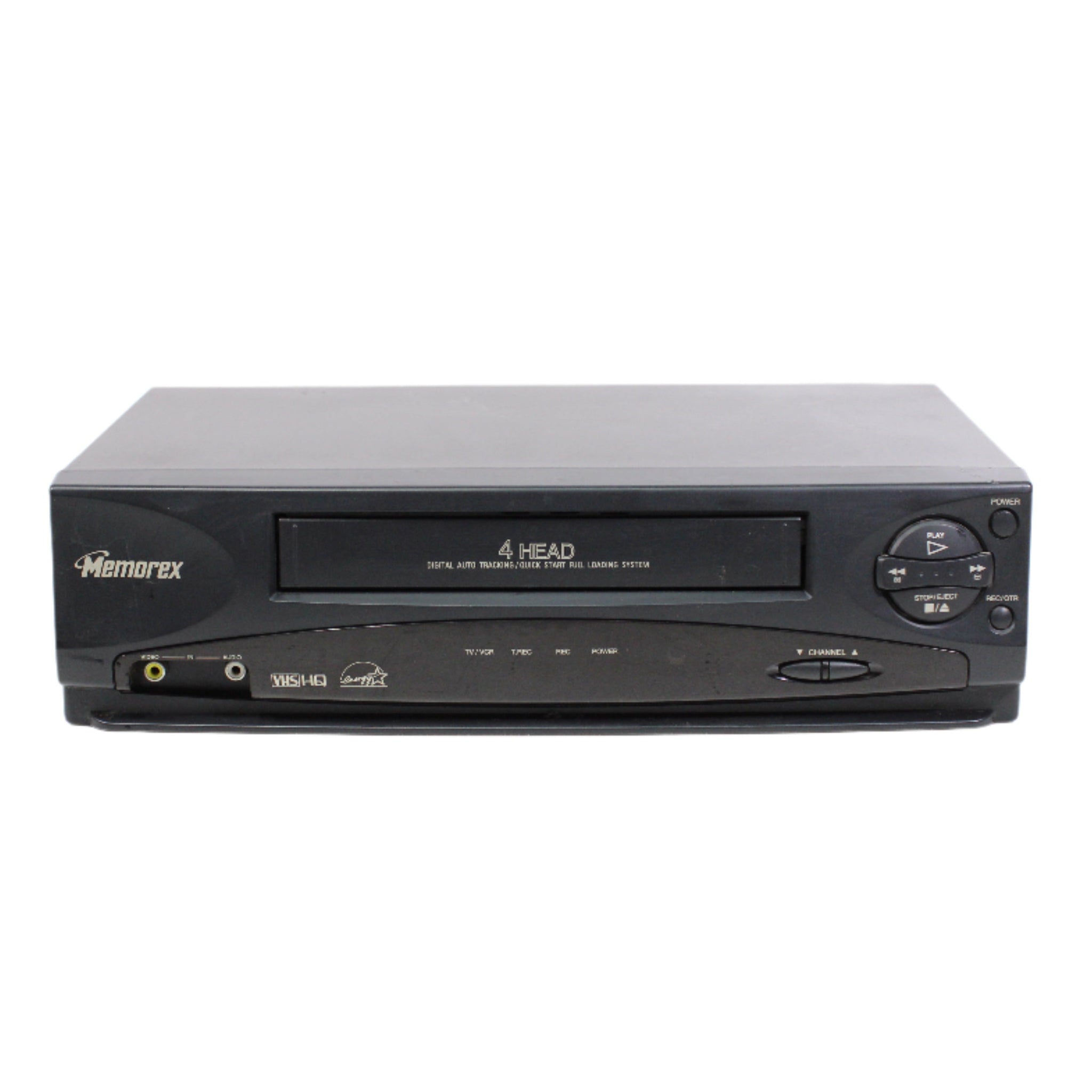 Memorex MVR2031 4-Head VCR VHS Player Quick Start Loading System