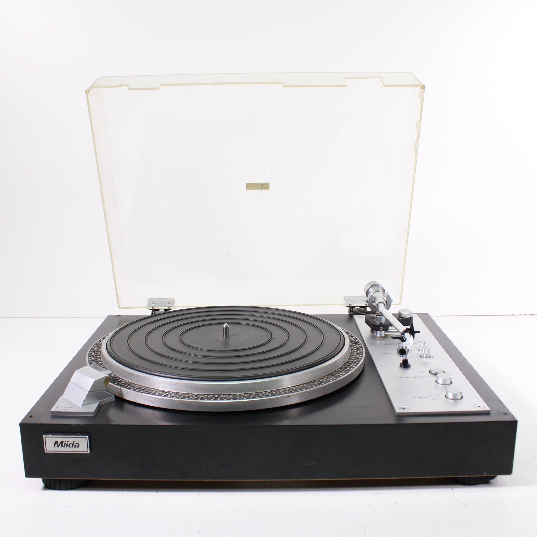 Miida T3115 Direct Drive Turntable System (NO RIGHT CHANNEL AUDIO)