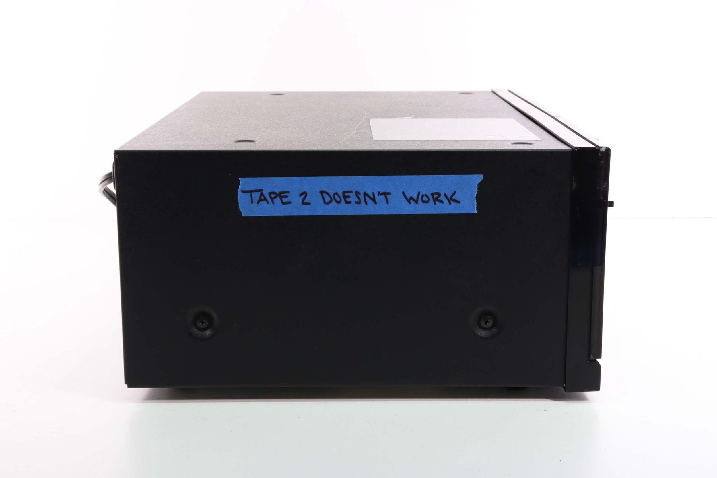 Mitsubishi DT-157 Auto-Changer Double Cassette Deck for 7 Cassette Tap — SpenCertified