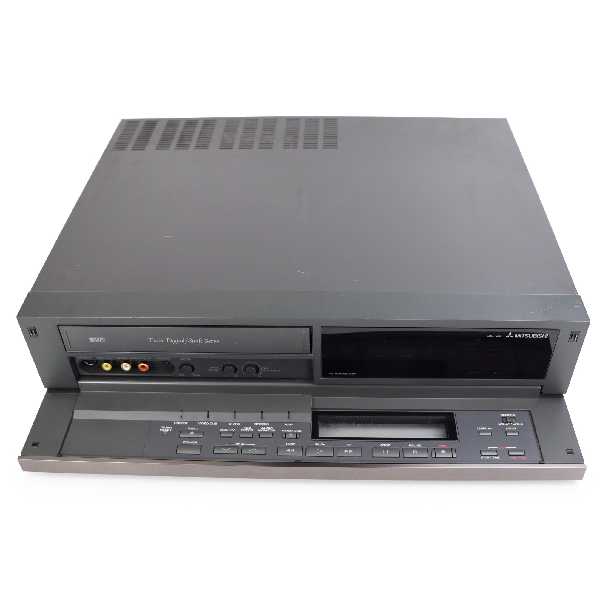 Mitsubishi HS-U65 SVHS VCR Video Cassette Recorder S-Video High End Su — SpenCertified