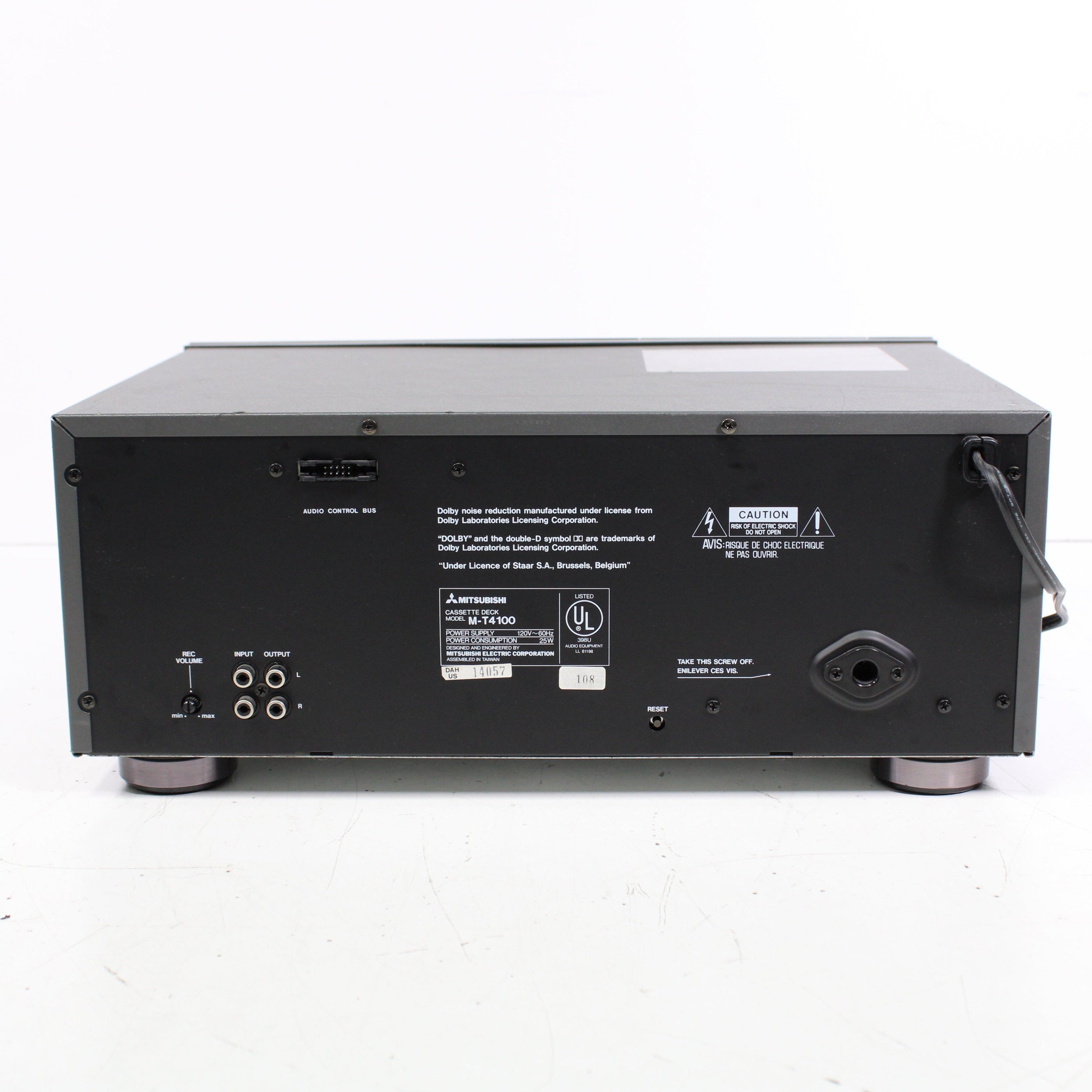 Mitsubishi M-T4100 Rare 7-Cassette Auto-Changer Double Cassette Deck ...