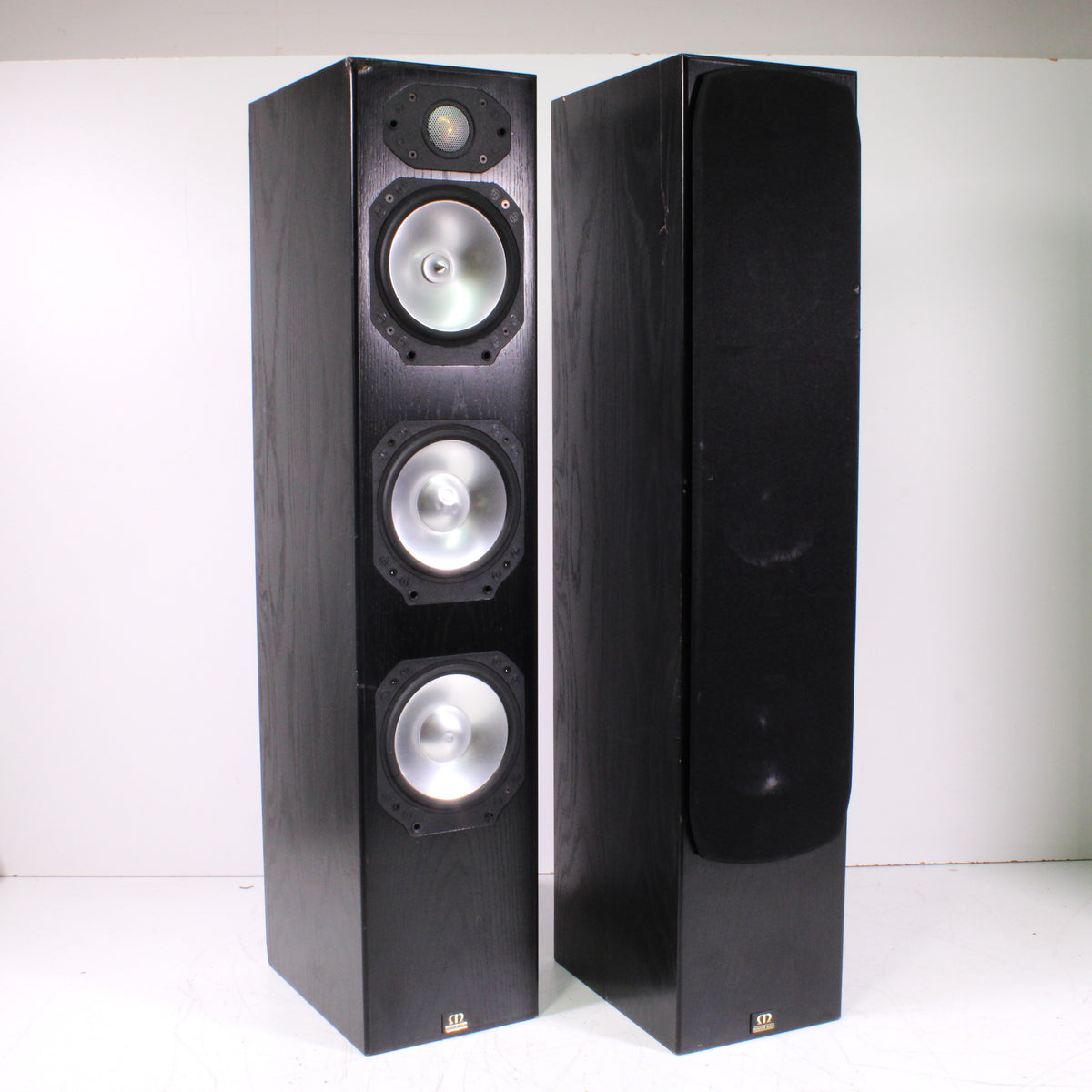Monitor Audio Silver S8 3-Way Reflex-Loaded Floorstanding Speaker Pair ...