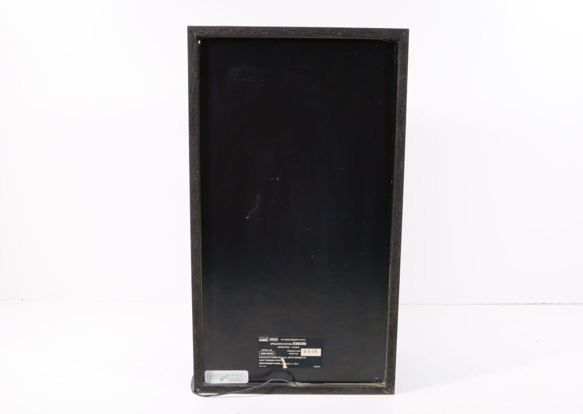 Montgomery Ward Airline E98596 (GEN 6684A) Bookshelf Speaker Pair ...