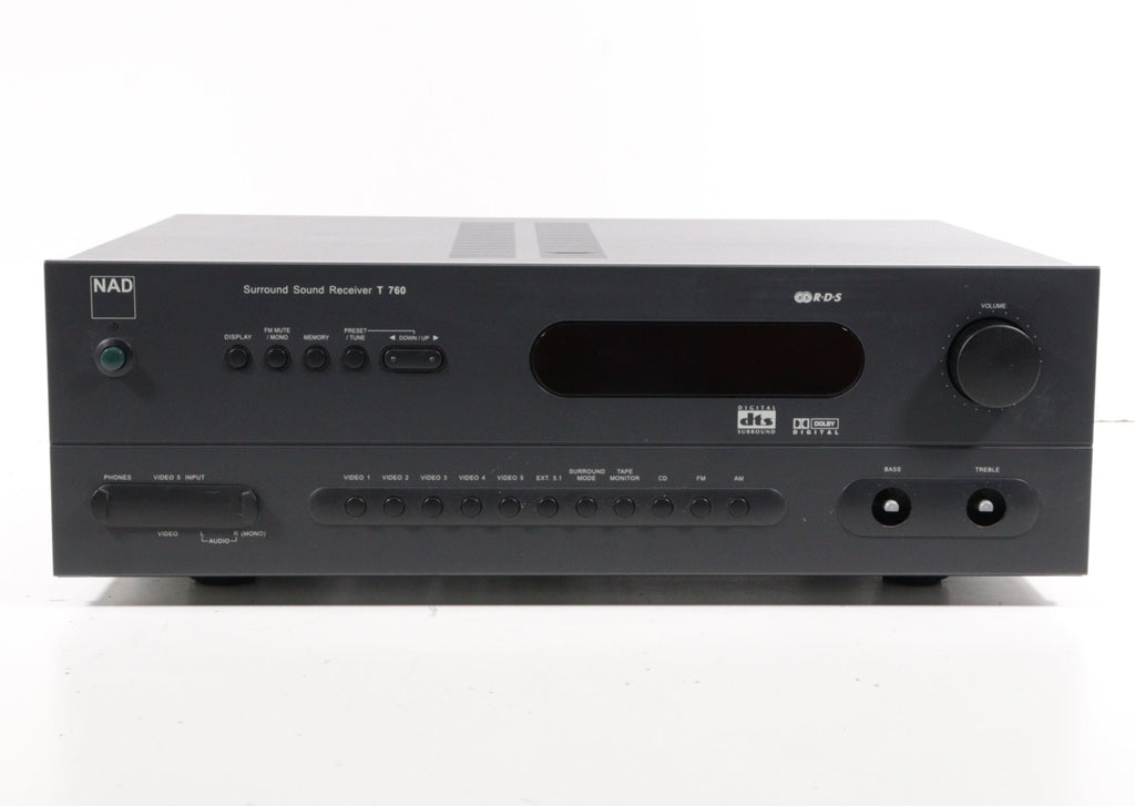 NAD T 760 AV Surround Sound Receiver (NO REMOTE)