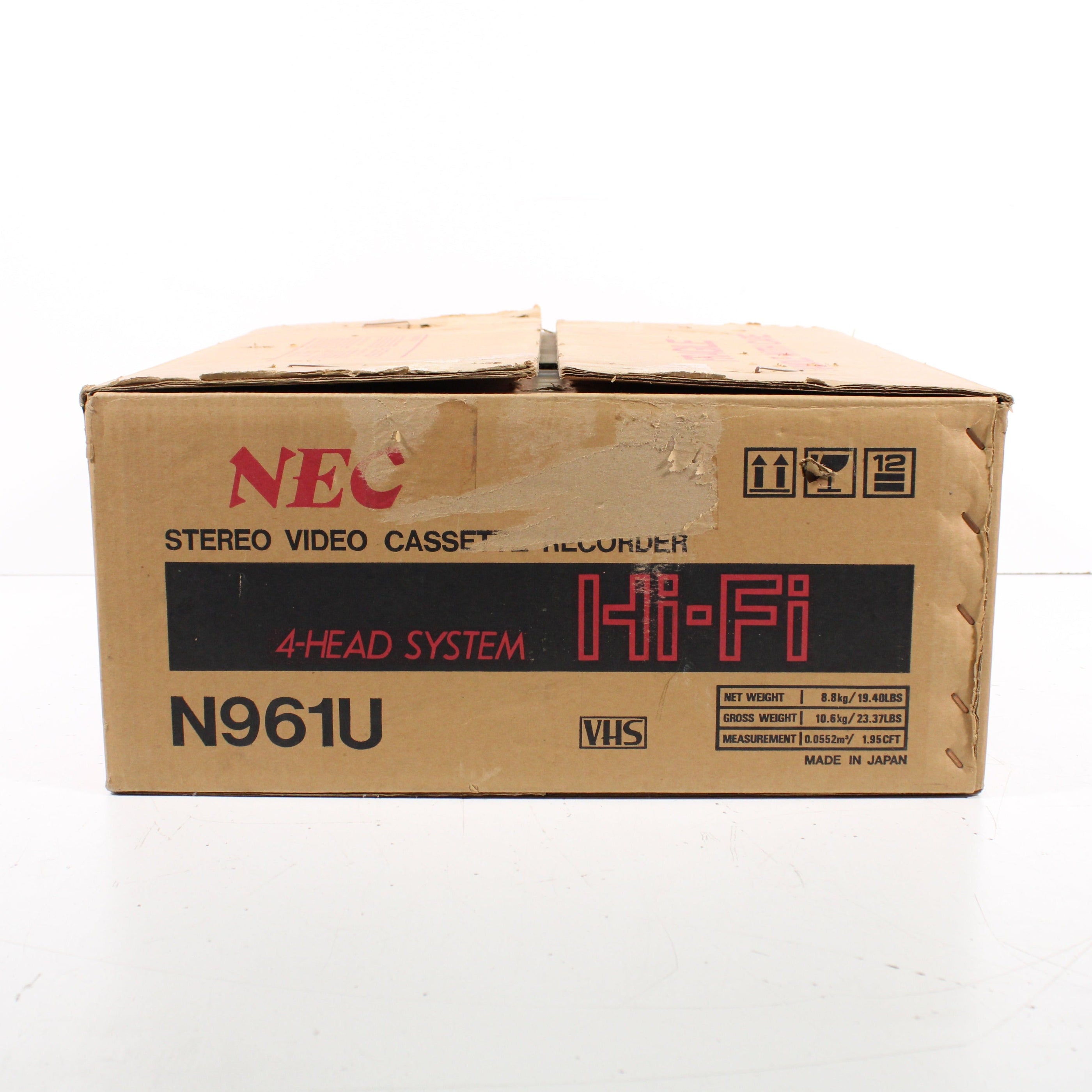 NEC N961U 4 Head Hi-Fi Stereo VCR Video Cassette Recorder with Origina ...