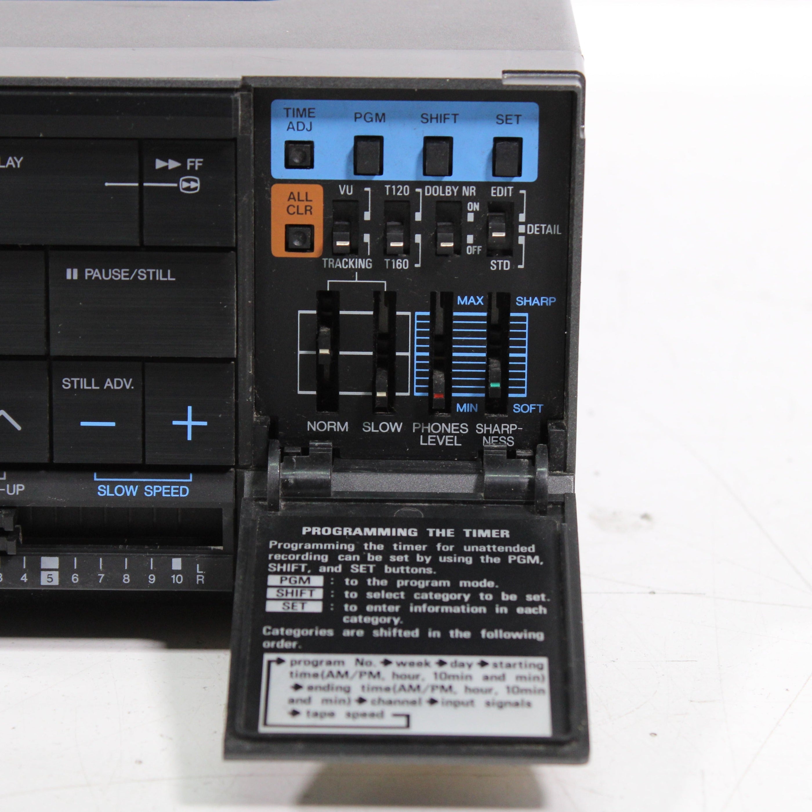 NEC N961U 4 Head Hi-Fi Stereo VCR Video Cassette Recorder with Origina ...