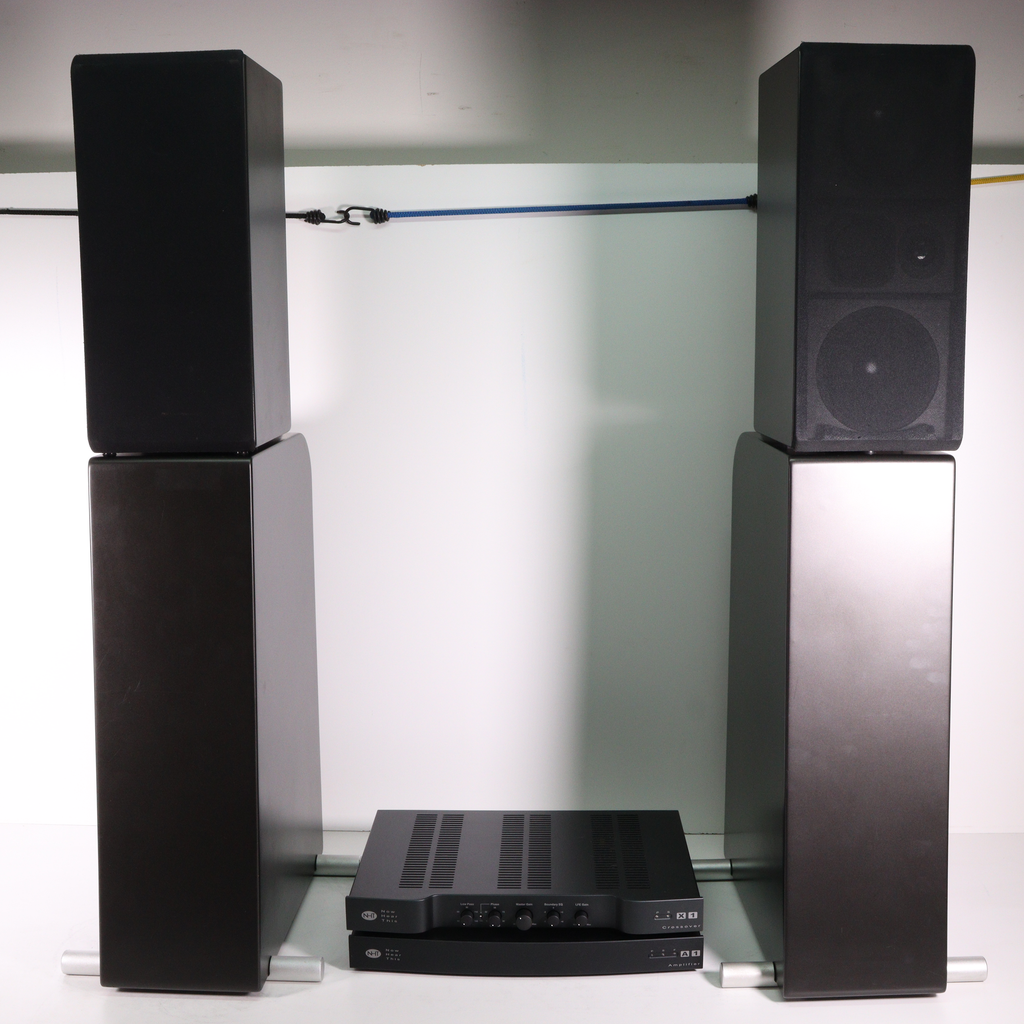 NHT Now Hear This Bundle AI Amp, XI Crossover, B5 Subwoofers, M5 Speak