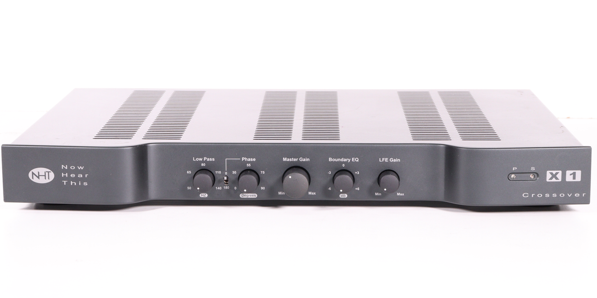 NHT Now Hear This X1 Crossover 2-Way Home Stereo Audio Electronic Bass ...