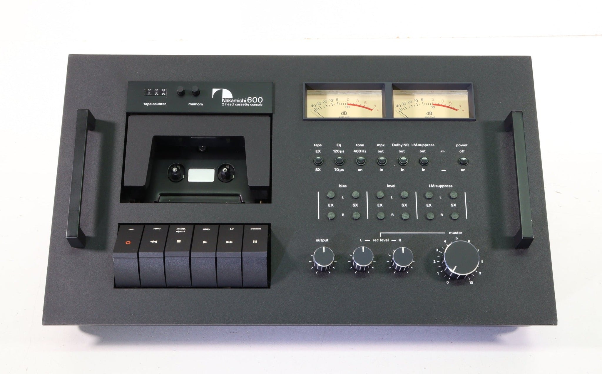 Nakamichi 600 2 Head Cassette Console Made in Japan
