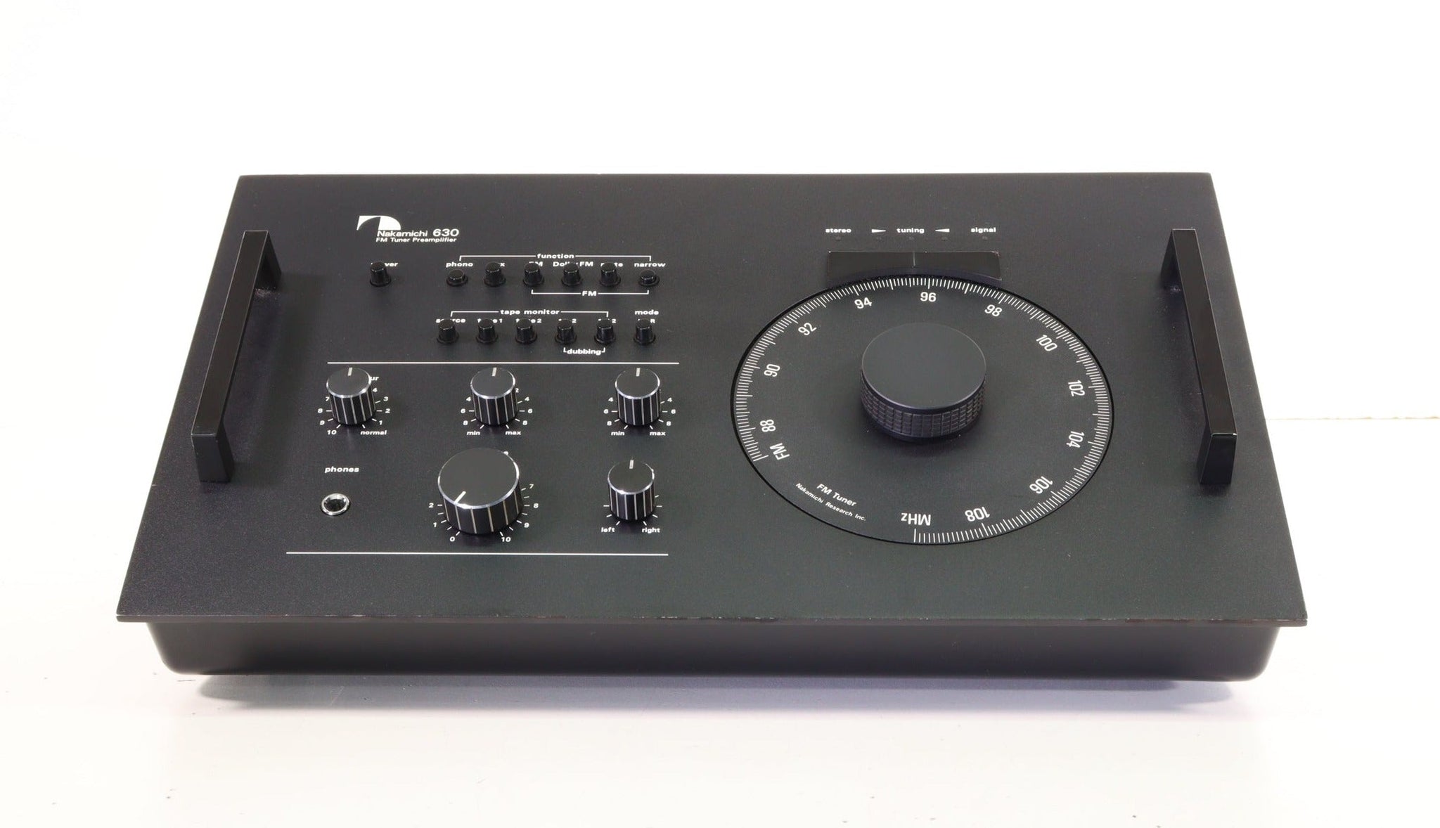 Nakamichi 630 FM Tuner Preamplifier Made in Japan