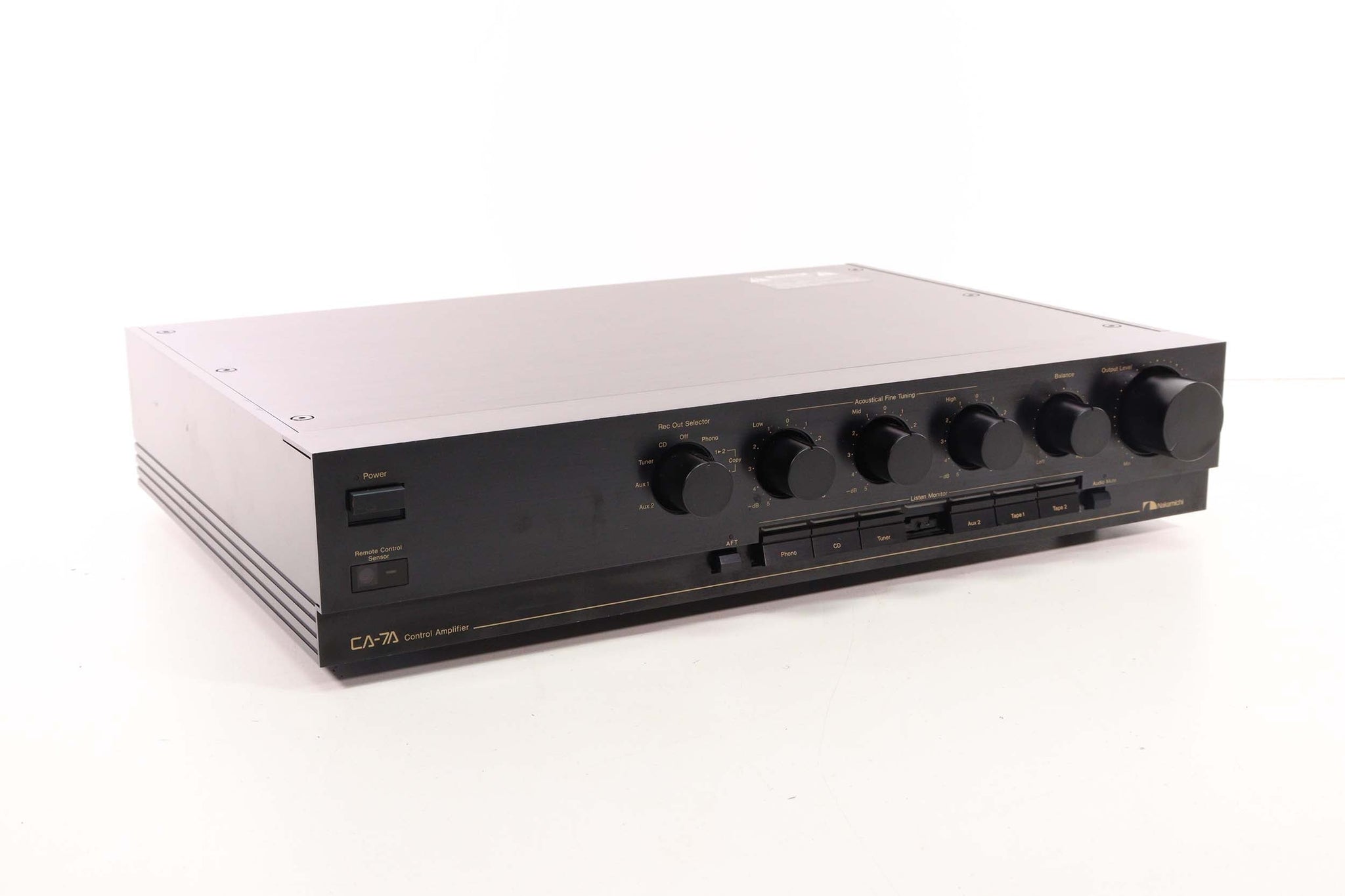 Nakamichi CA-7A Control Amplifier (With Remote)(Input button missing)