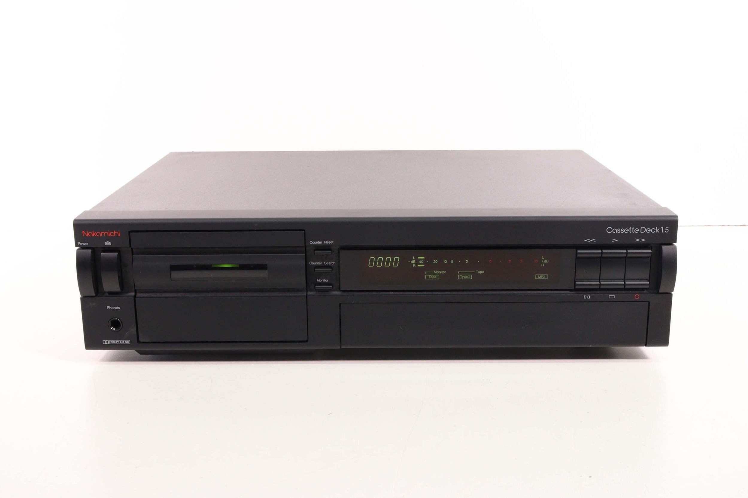 Nakamichi Cassette Deck 1.5 3-Head Cassette Player Recorder High End ...
