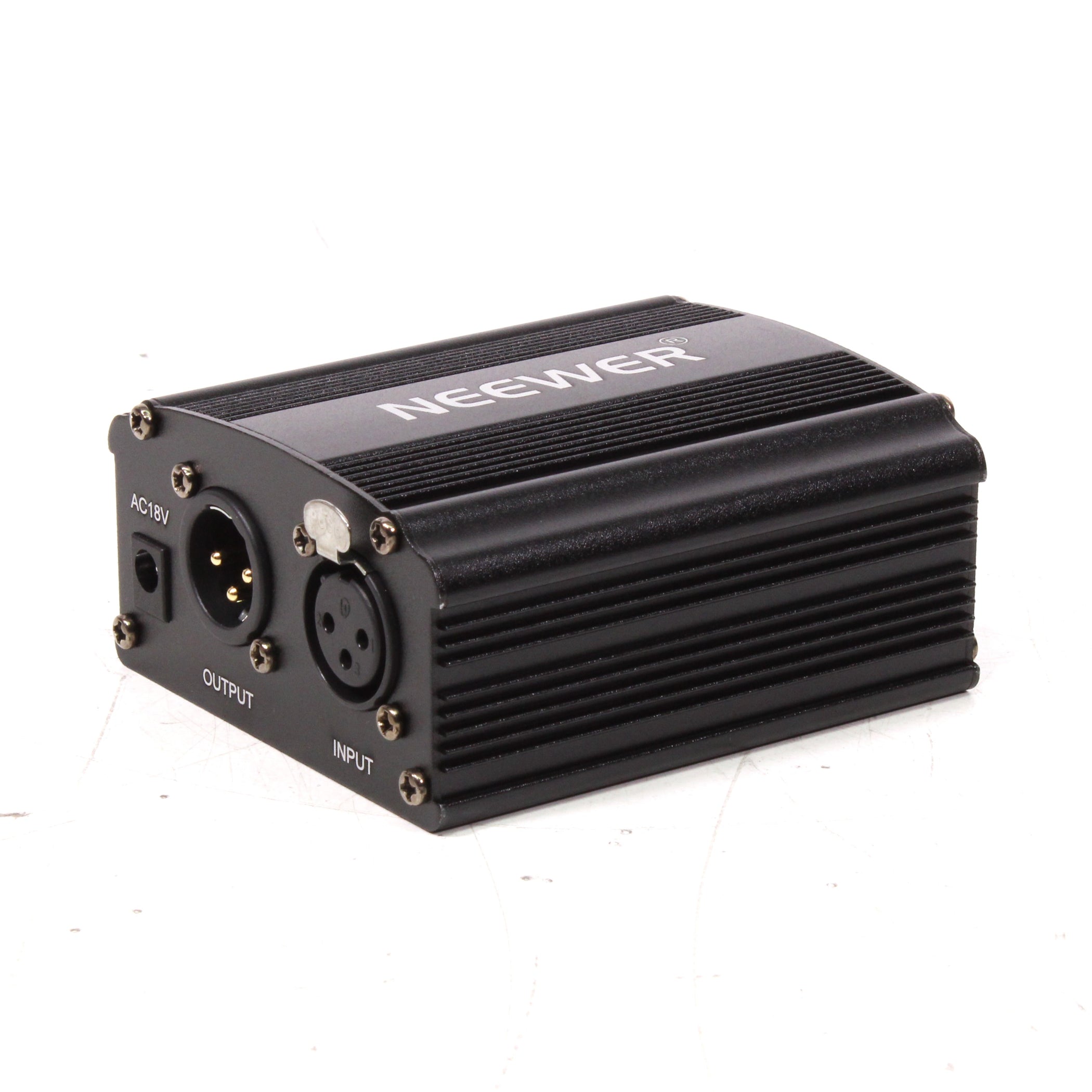 Neewer NW-100 48V Phantom Power Supply for Microphones — SpenCertified