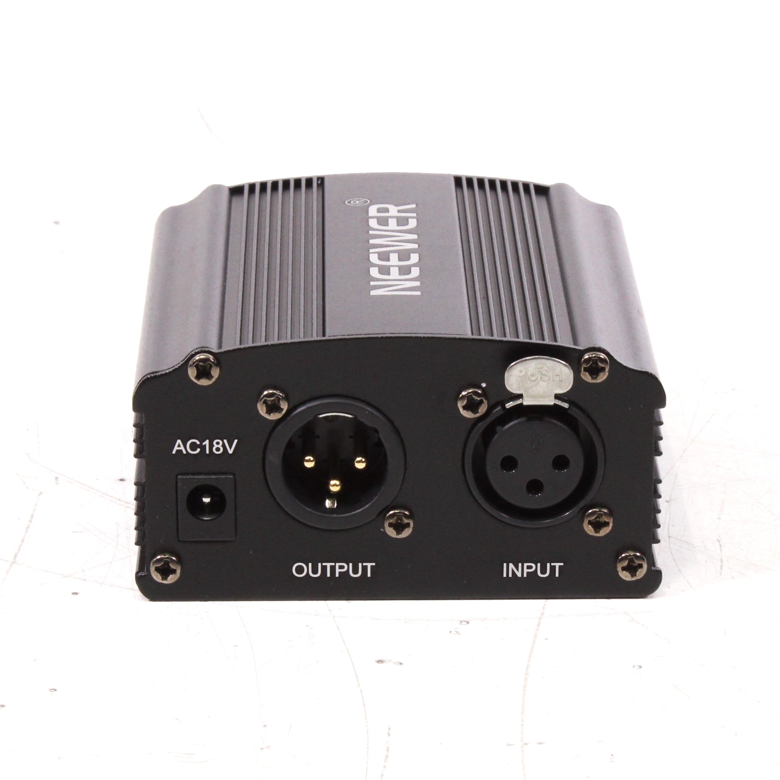 Neewer NW-100 48V Phantom Power Supply for Microphones — SpenCertified