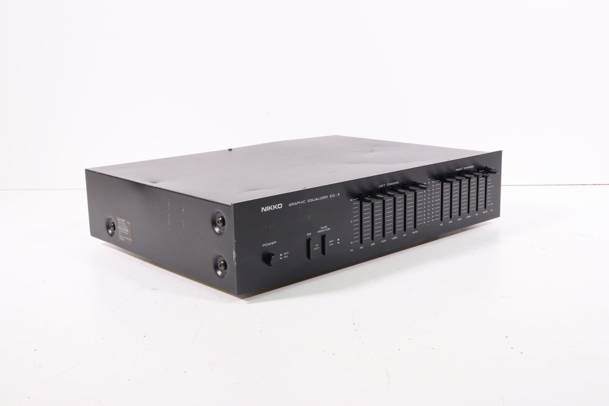 Nikko EQ-II 6-Band Graphic Equalizer (BAD STATIC)