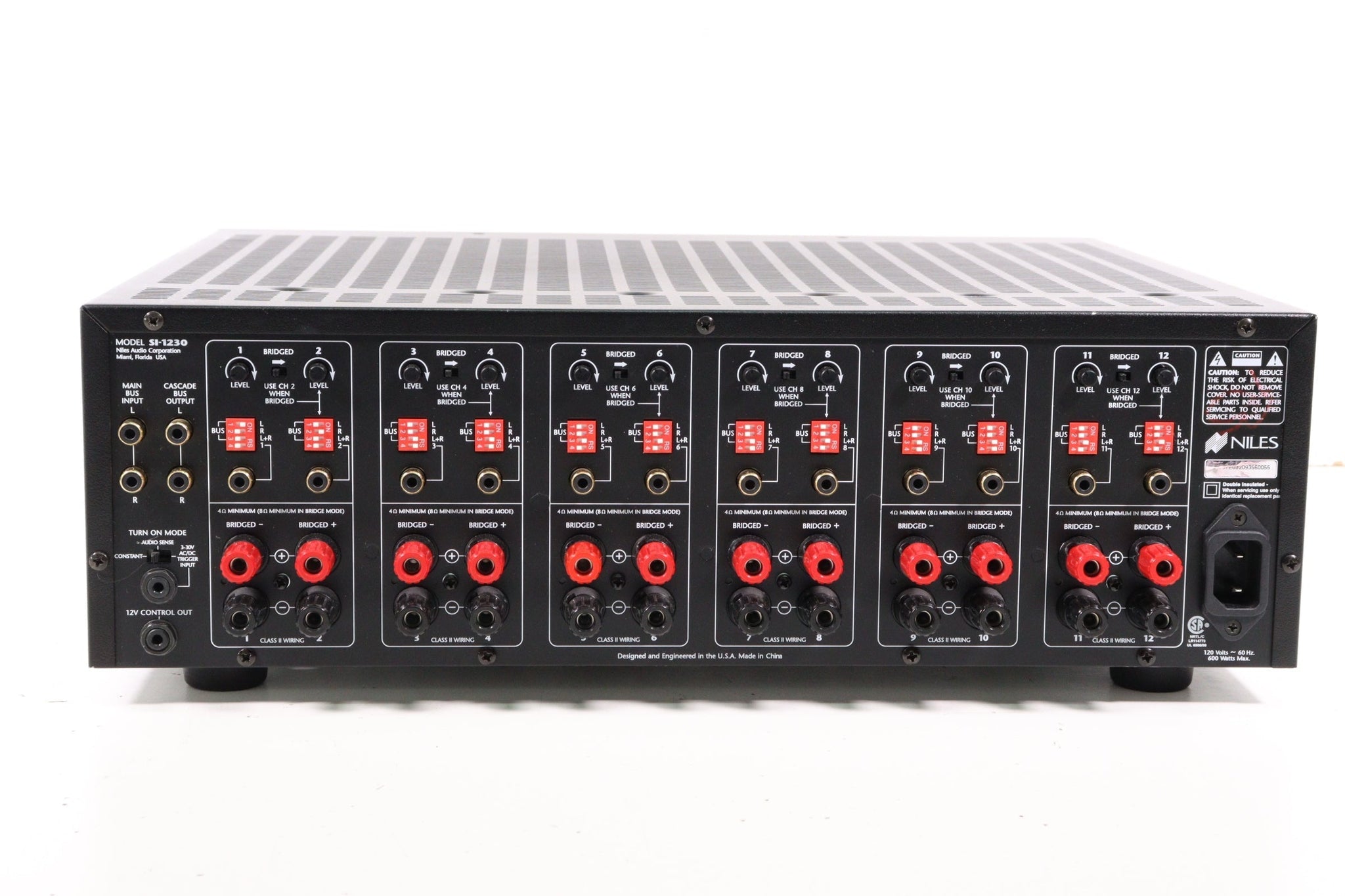 Niles SI-1230 12-Channel Systems Integration Amplifier