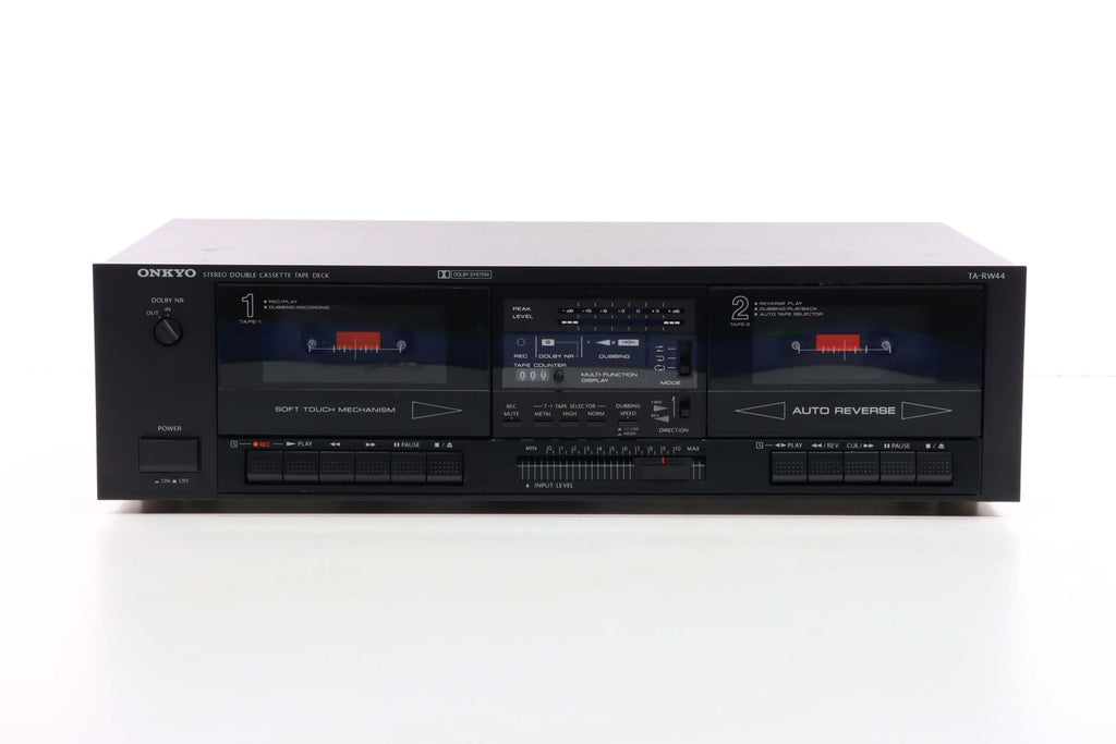 Onkyo TA-RW44 Stereo Double Cassette Tape Deck