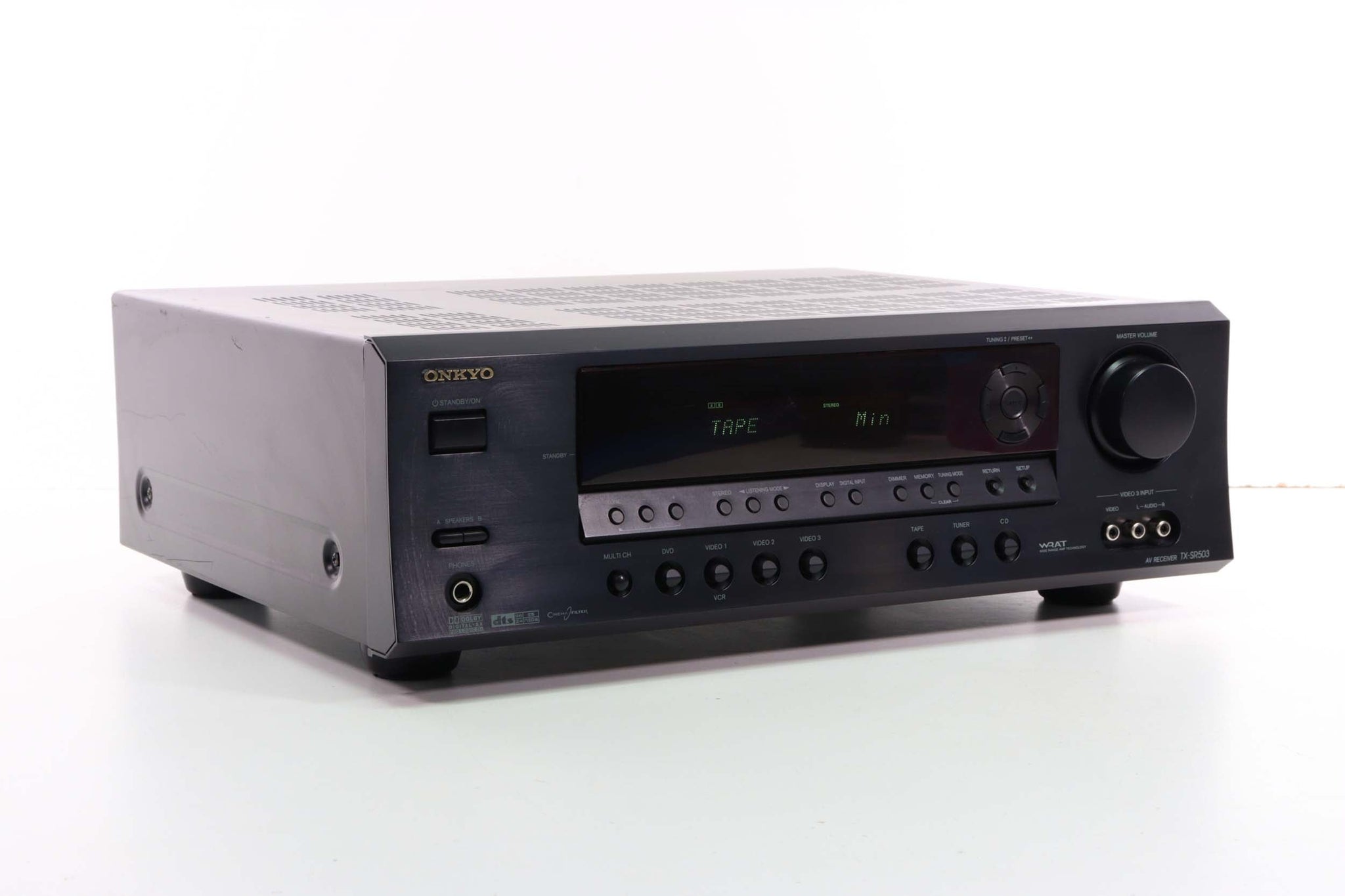 ONKYO TX-SR503 Audio and Video Receiver Digital Optical Surround AM/FM