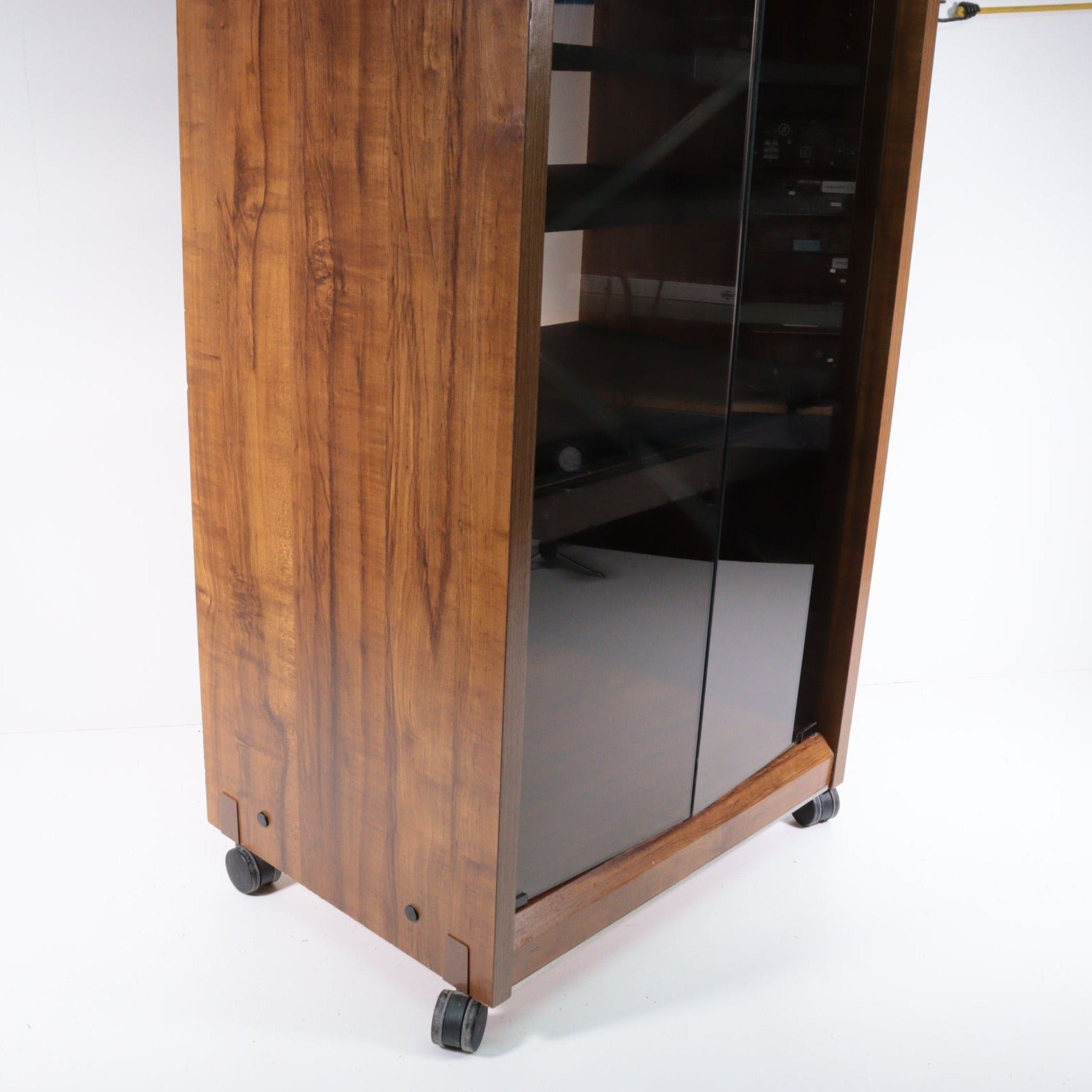 O'Sullivan Electronics Multimedia Storage Entertainment Center with Gl