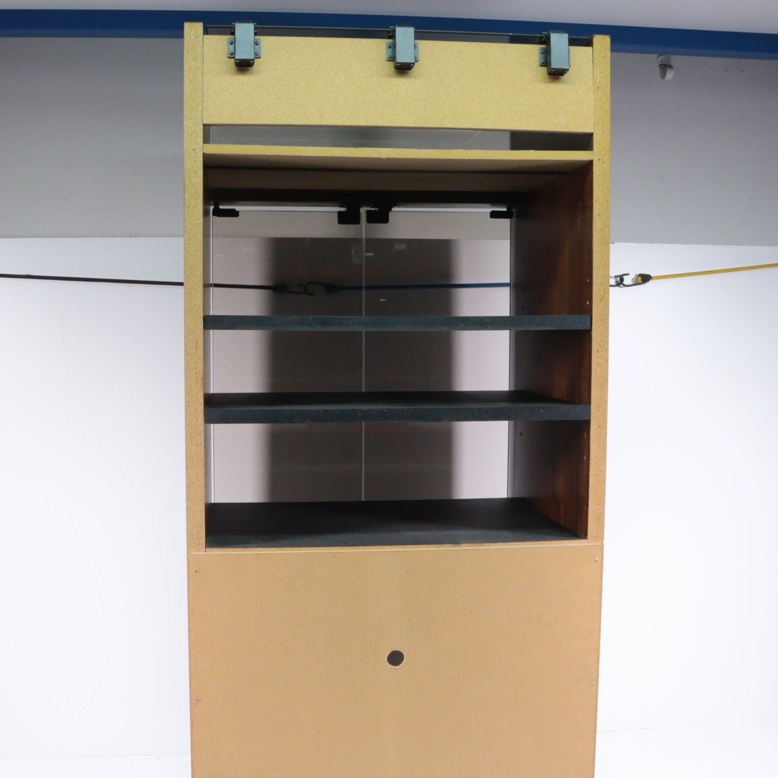 O'Sullivan Electronics Multimedia Storage Entertainment Center with Gl