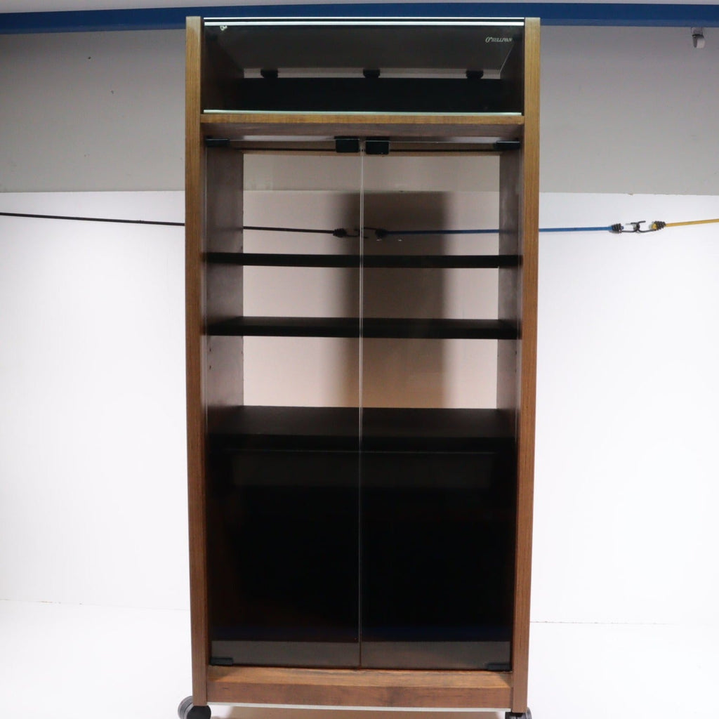 O'Sullivan Electronics Multimedia Storage Entertainment Center with Gl