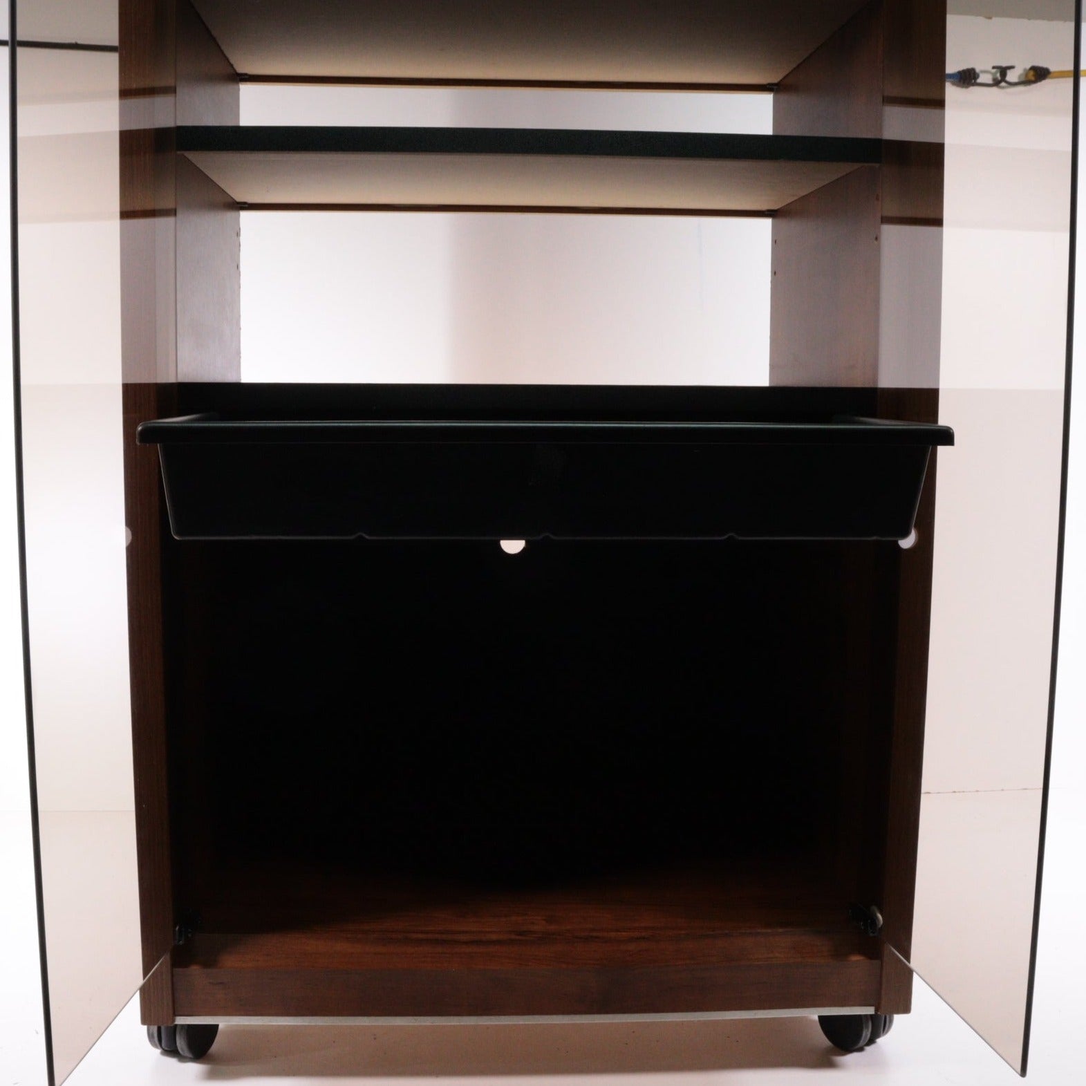 O'Sullivan Electronics Multimedia Storage Entertainment Center with Gl