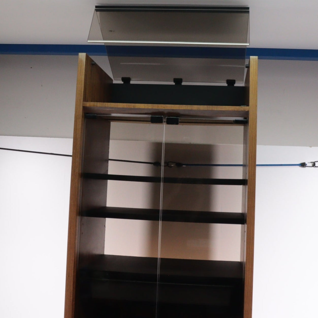 O'Sullivan Electronics Multimedia Storage Entertainment Center with Gl