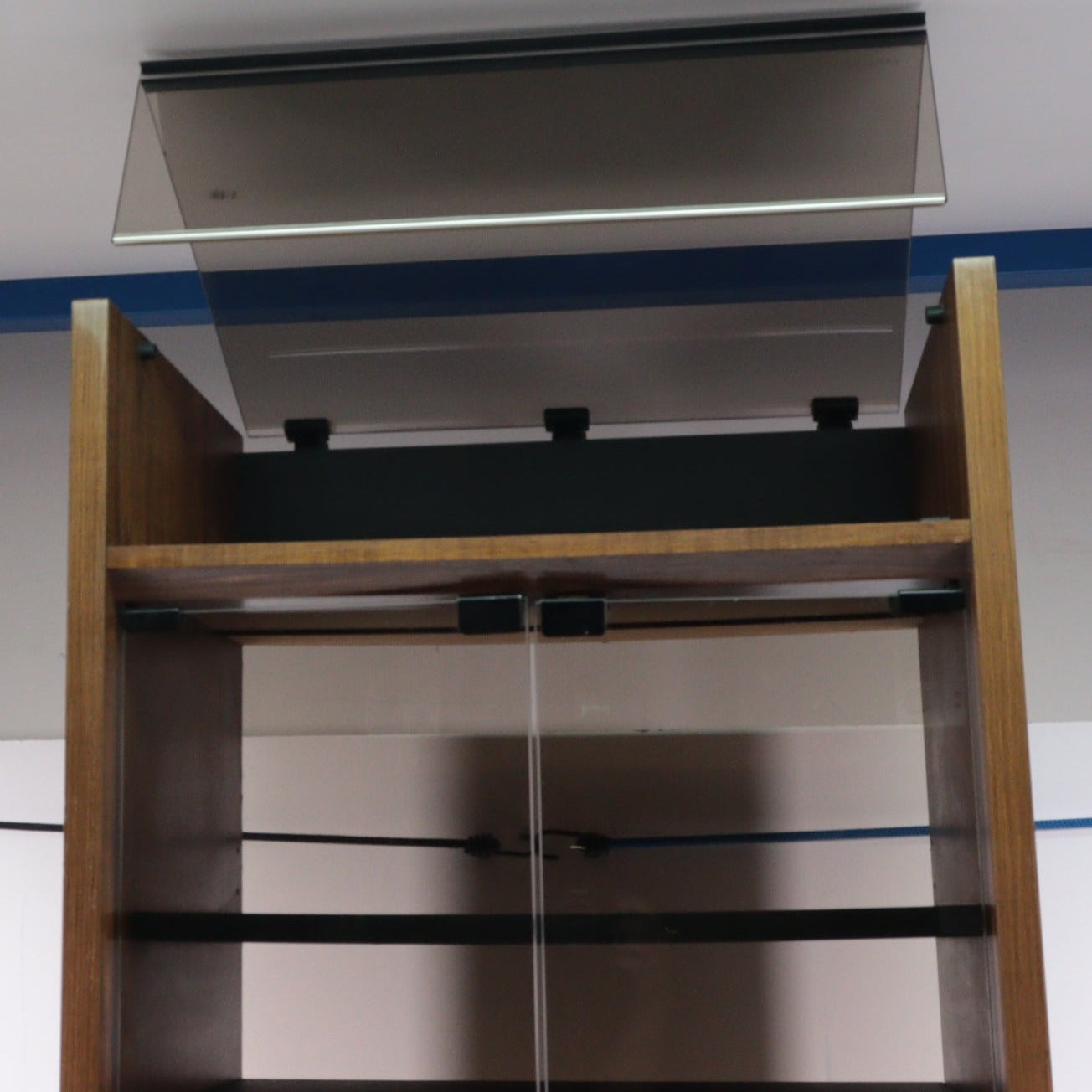 O'Sullivan Electronics Multimedia Storage Entertainment Center with Gl