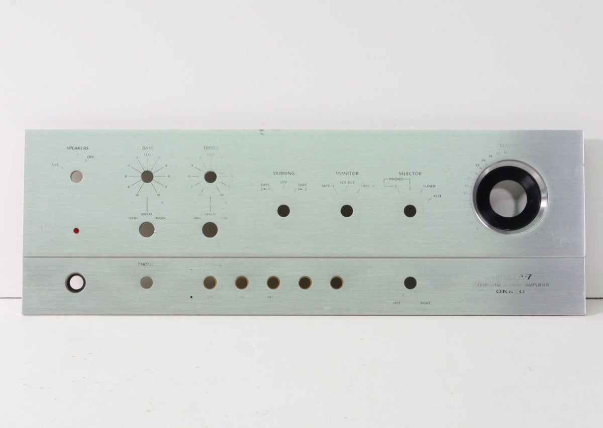 Onkyo Faceplate for Model A-7 Integrated Stereo Amplifier — SpenCertified