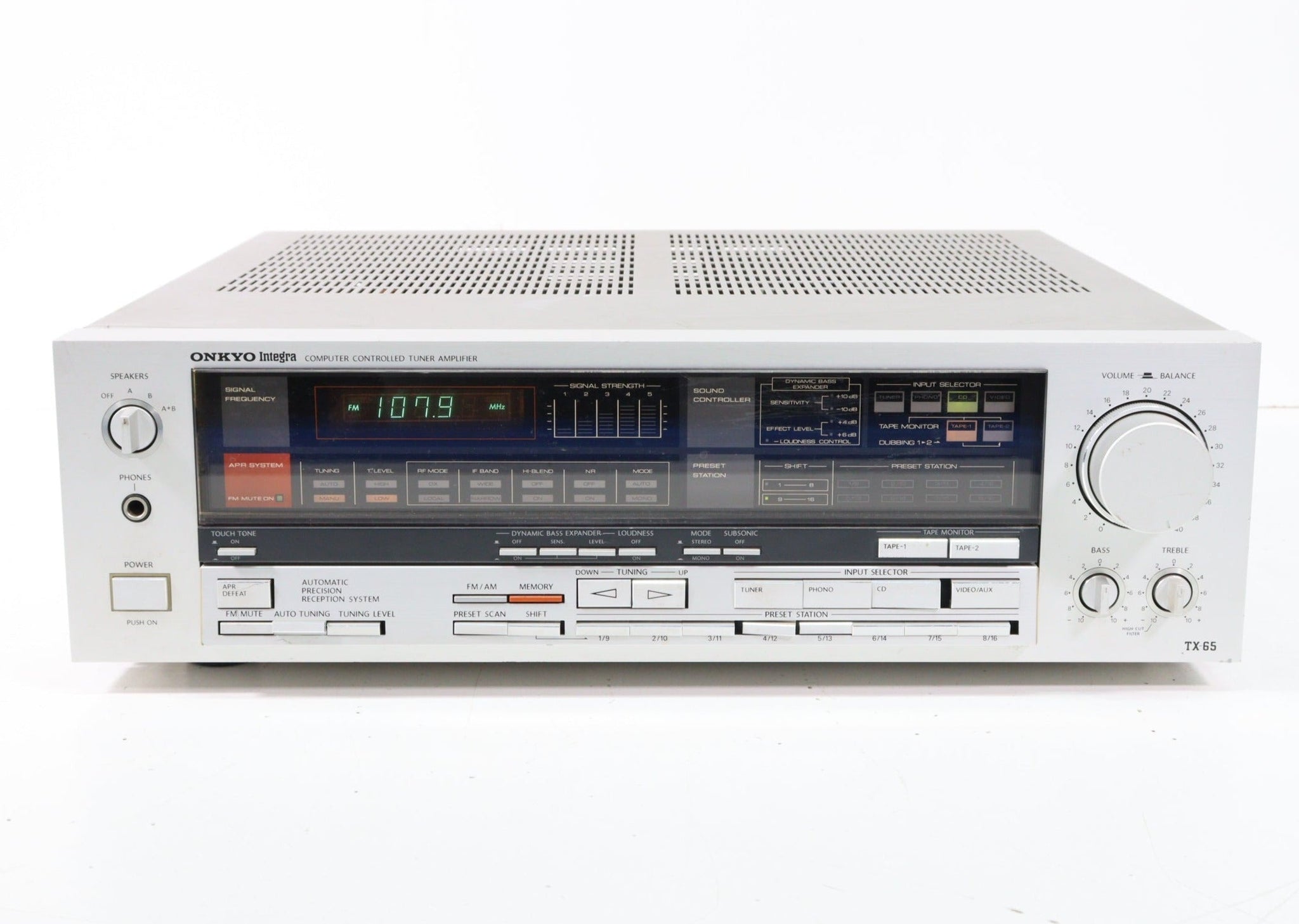 Onkyo Integra TX-65 Computer Controlled Tuner Amplifier (BROKEN BUTTON