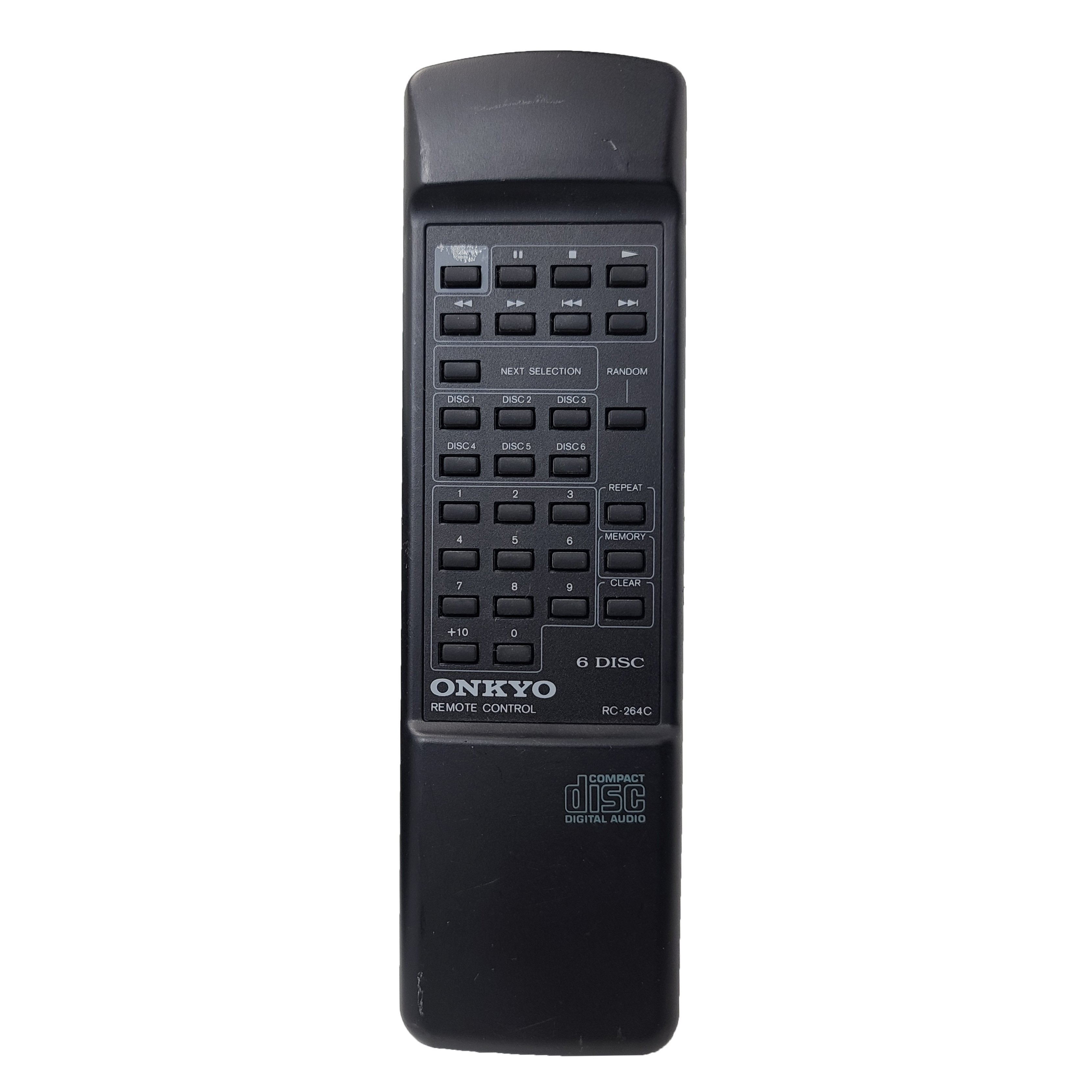 Onkyo RC-264C Remote Control for 6-Disc CD Changer DX-C211 DX-C311