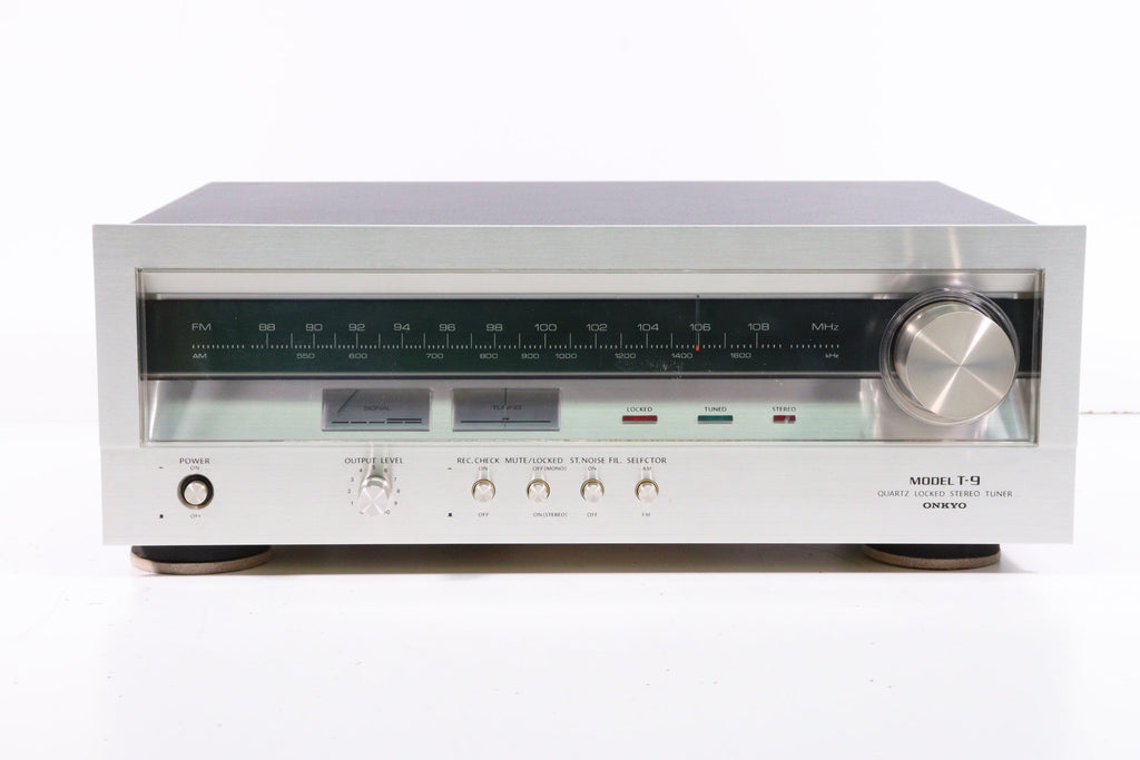Onkyo T-9 Quartz Locked AM FM Stereo Tuner Made in Japan