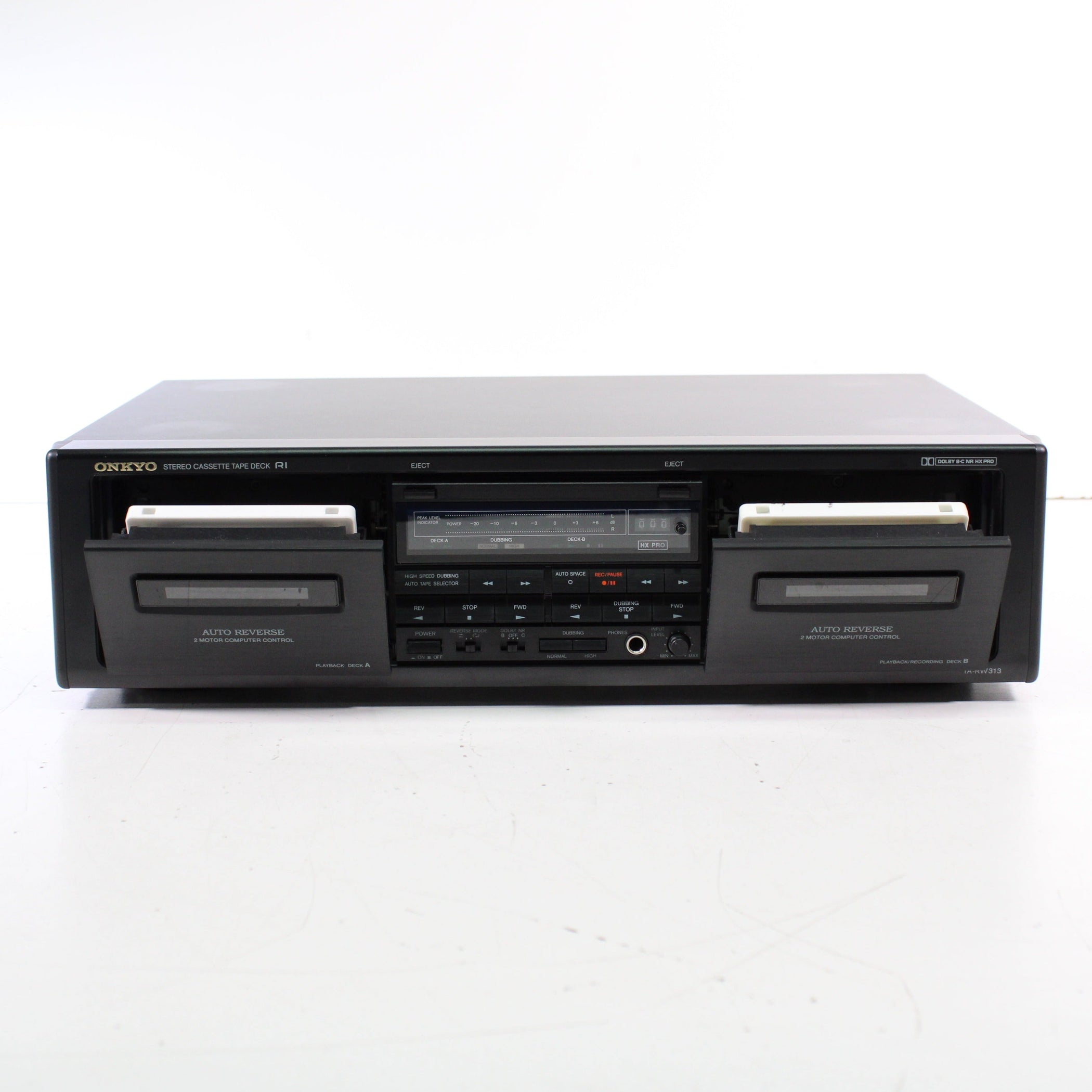 Onkyo TA-RW313 Double Stereo Cassette Tape Deck with Auto Reverse ...