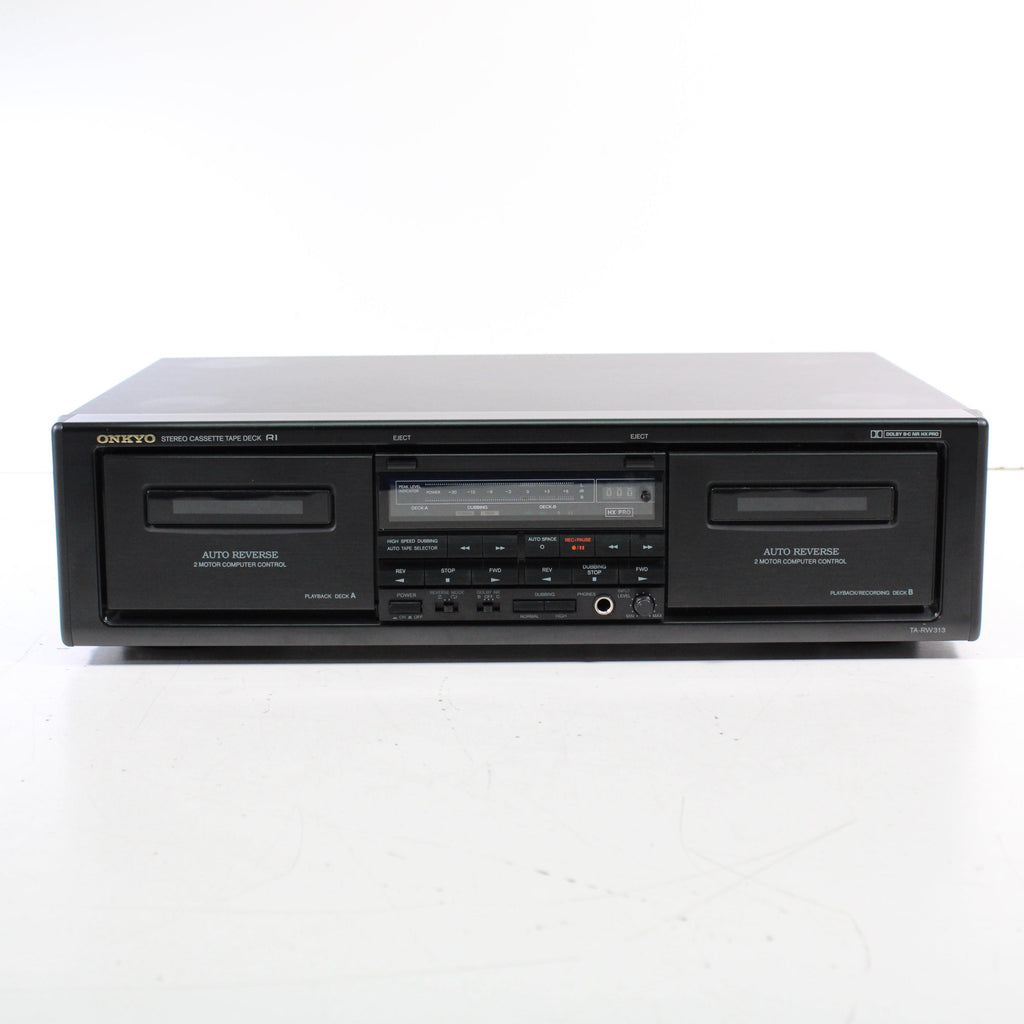 Onkyo TA-RW313 Double Stereo Cassette Tape Deck with Auto Reverse