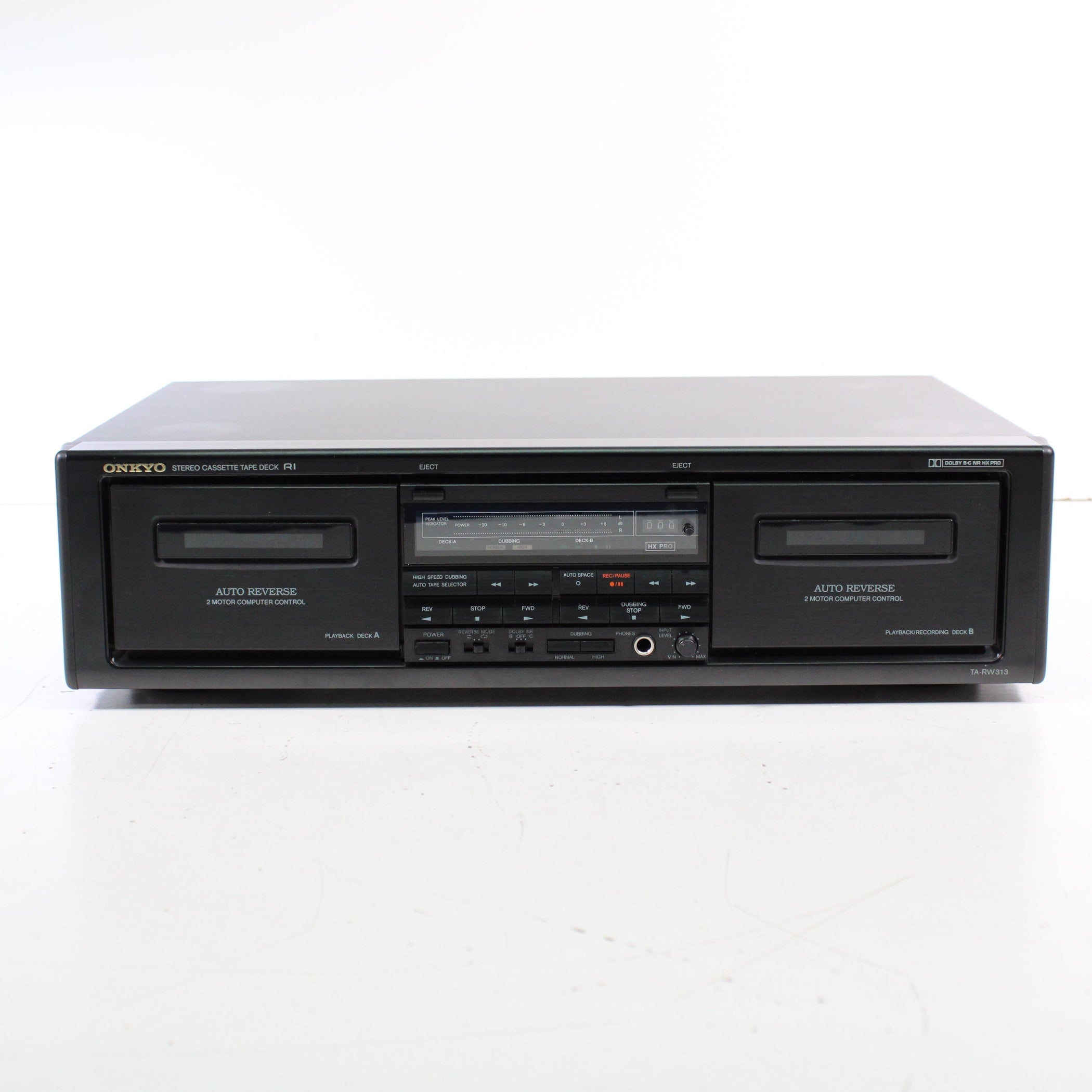 Onkyo TA-RW313 Double Stereo Cassette Tape Deck with Auto Reverse ...