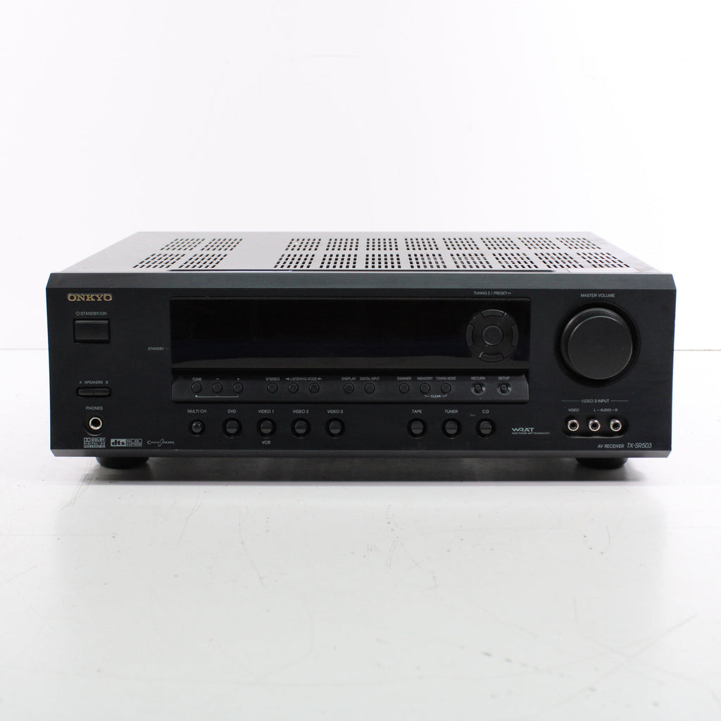 Onkyo TX-SR503 AV Audio Video Receiver Digital Optical, S-Video (NO RE
