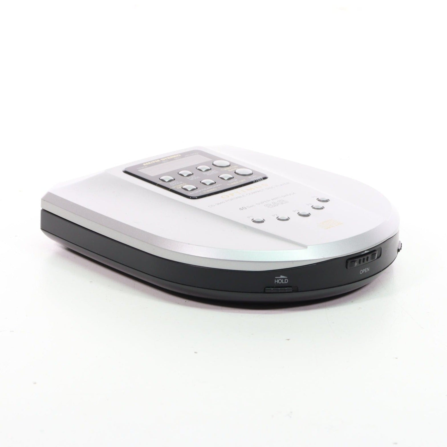 Optimus CD-3840 Portable CD Compact Disc Player with SAS Super Anti-Sh ...