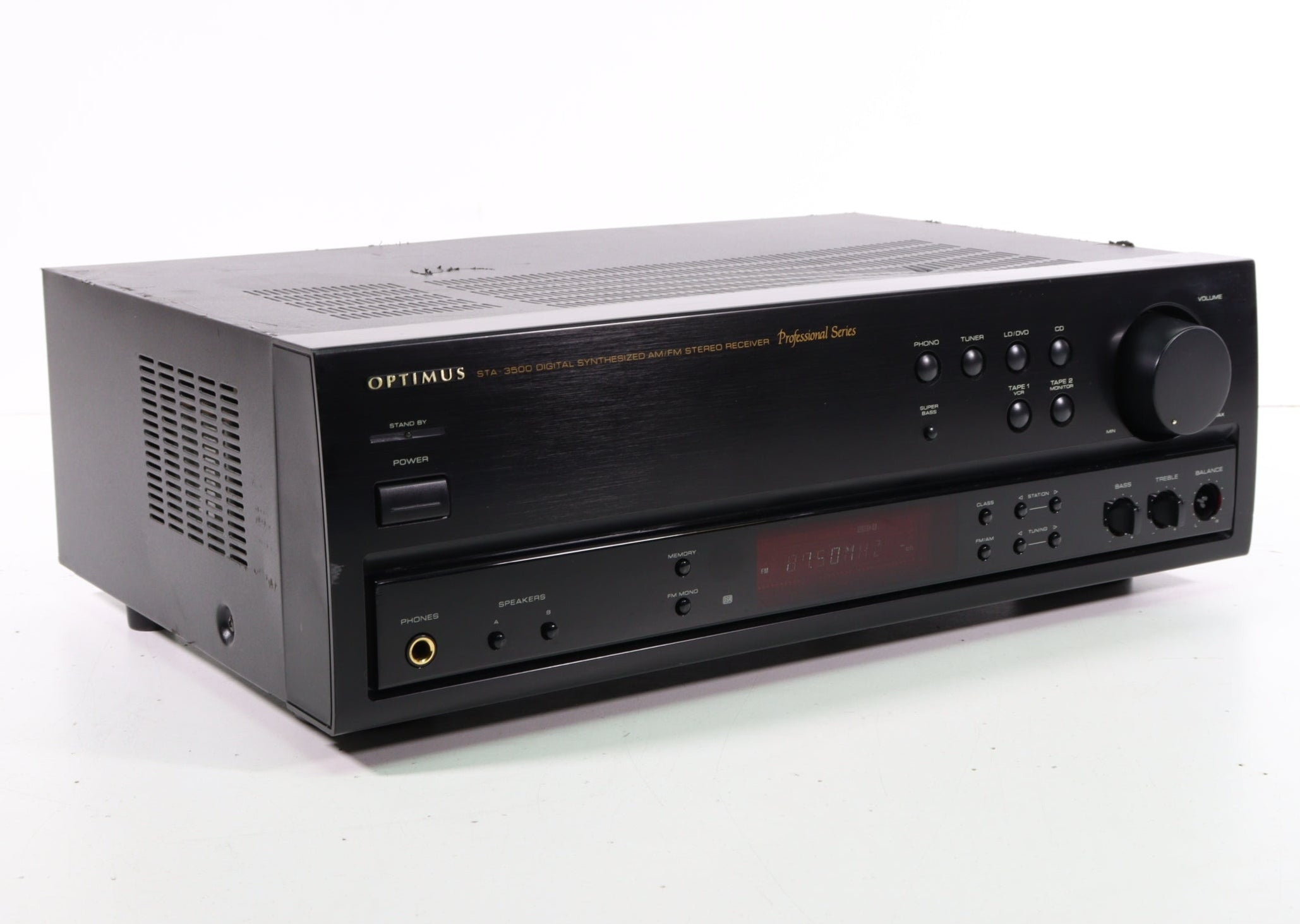 Optimus STA-3500 Digital Synthesized AM FM Stereo Receiver (NO REMOTE ...