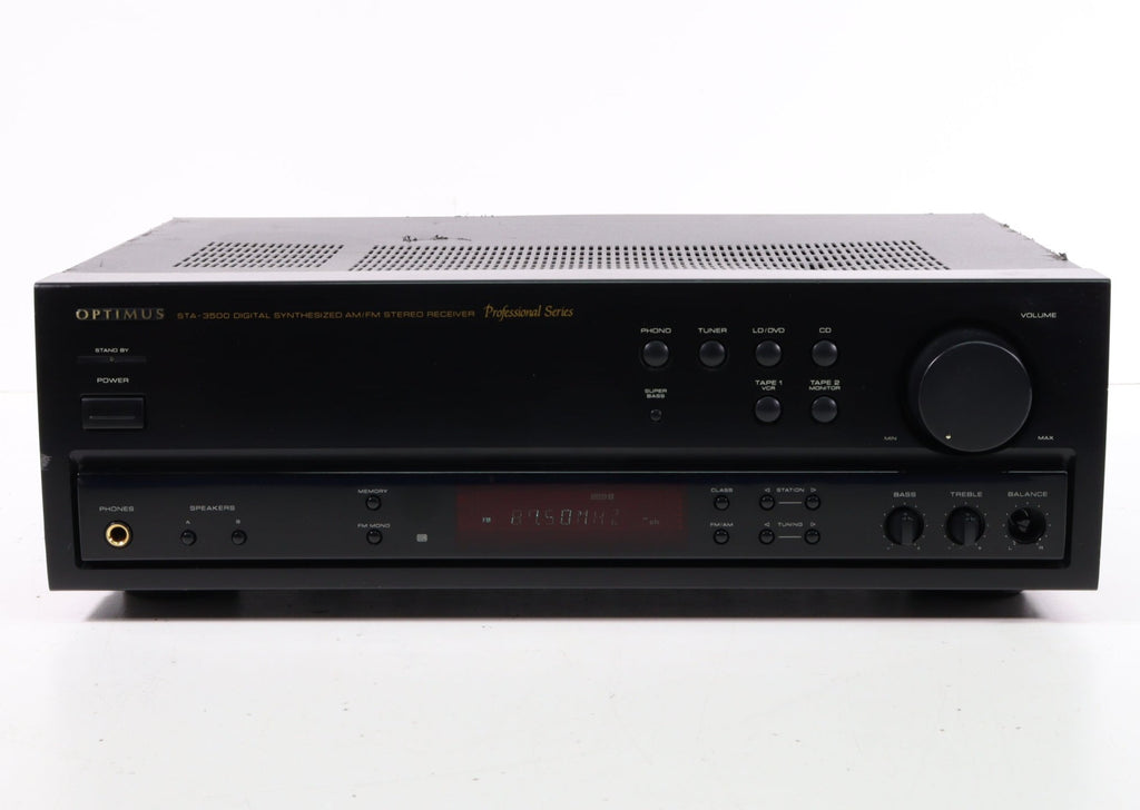 Optimus STA-3500 Digital Synthesized AM FM Stereo Receiver (NO REMOTE)