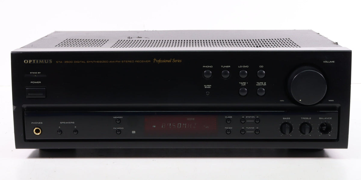 Optimus STA-3500 Digital Synthesized AM FM Stereo Receiver (NO REMOTE ...