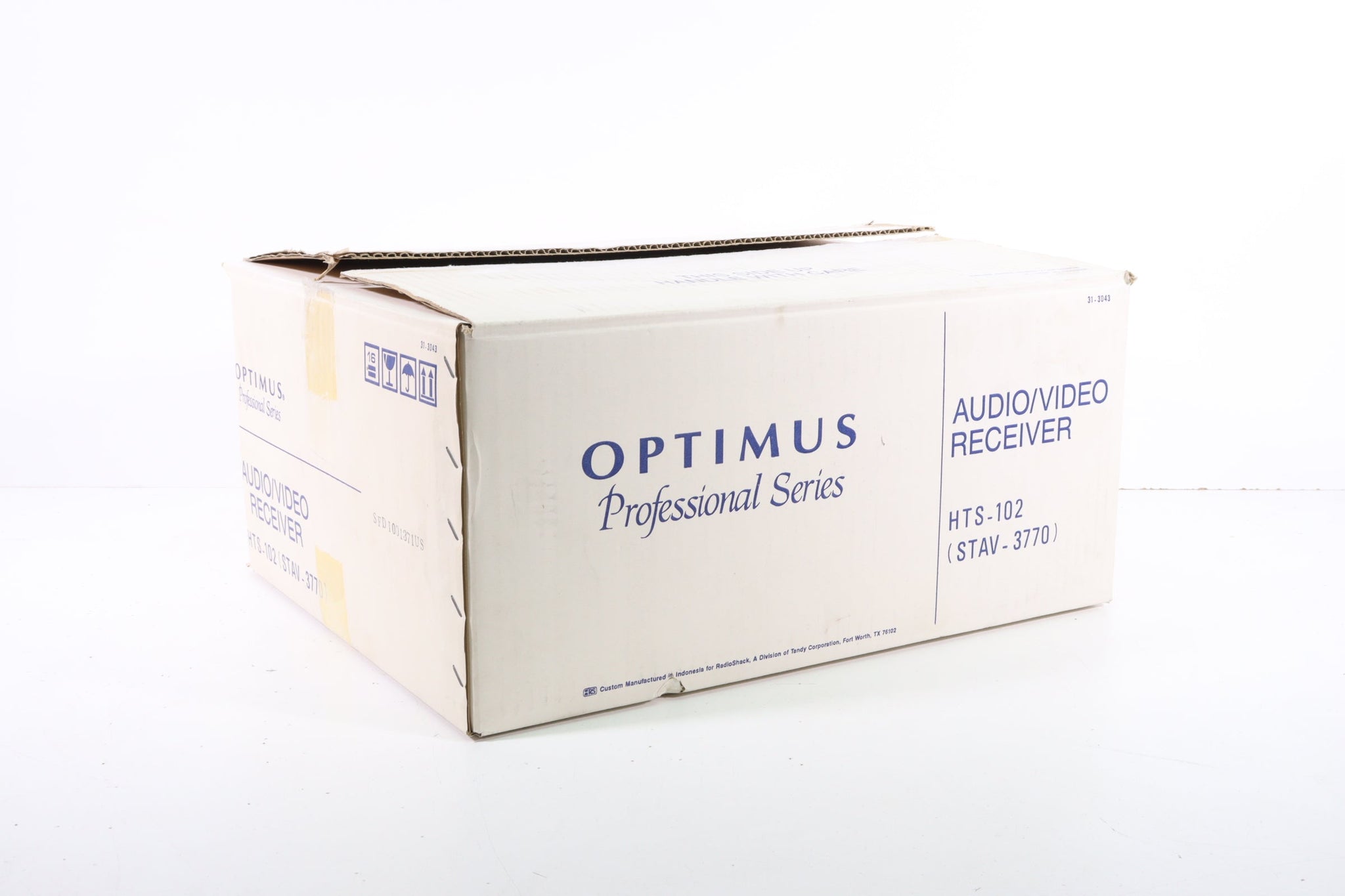 Optimus STAV-3770 Audio Video Receiver (with Original Box)