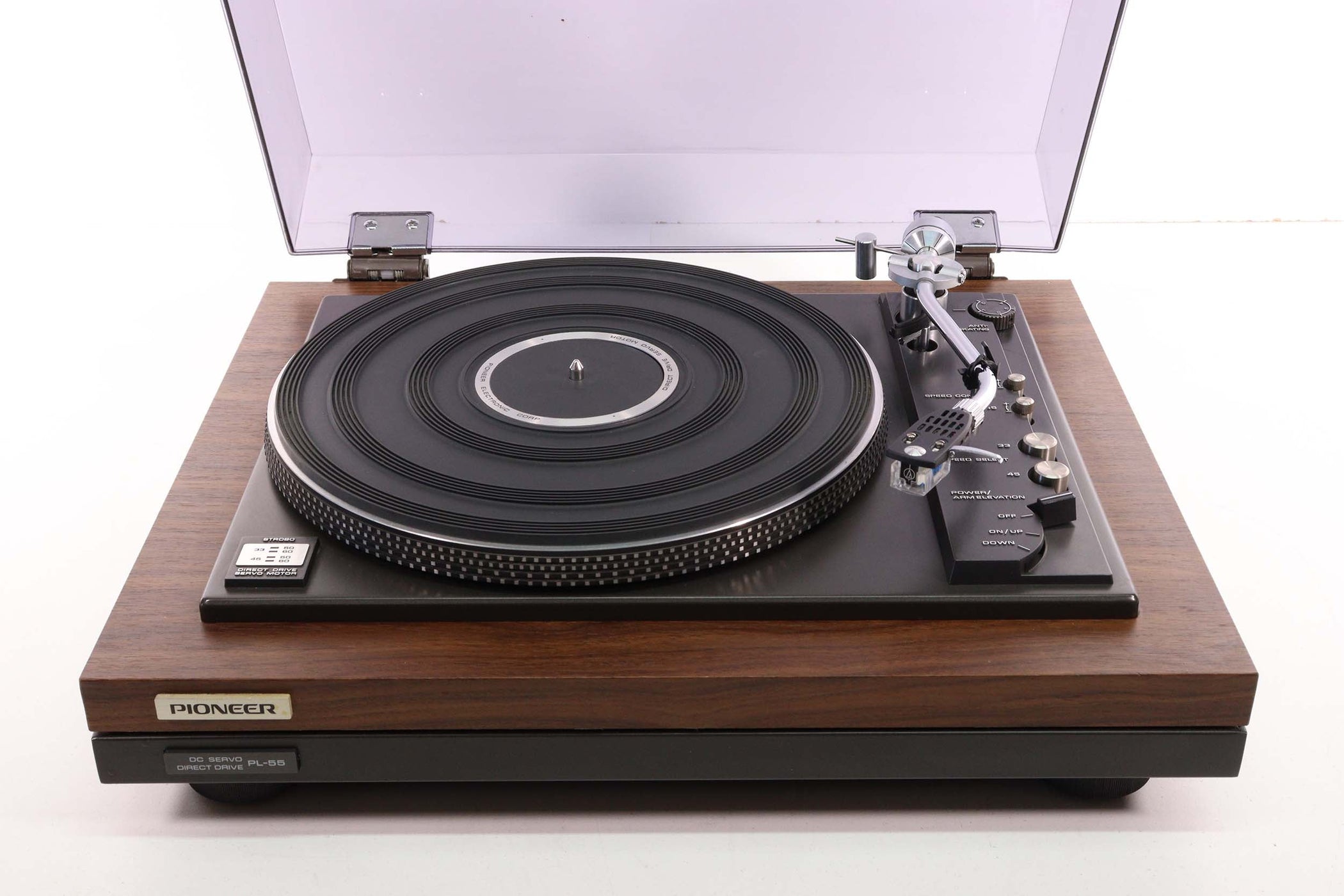 PIONEER PL-55 Direct Drive Stereo Turntable (Needle not included ...