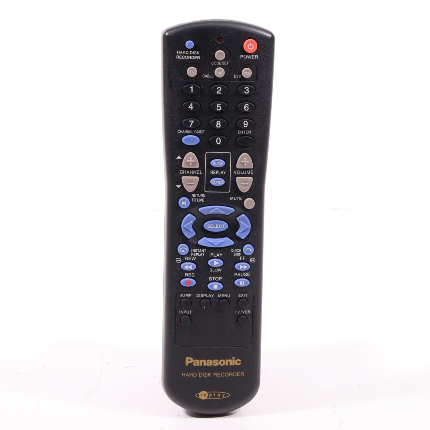 Panasonic 3401B02 Remote Control for Hard Disc Recorder PV-HS1000 and