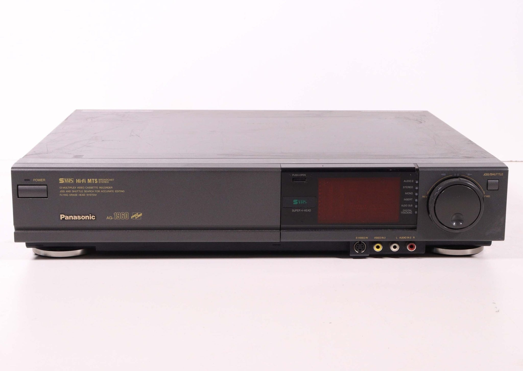Panasonic AG-1960 Pro Line 4-Head SQPB VHS VCR Video Cassette Recorder