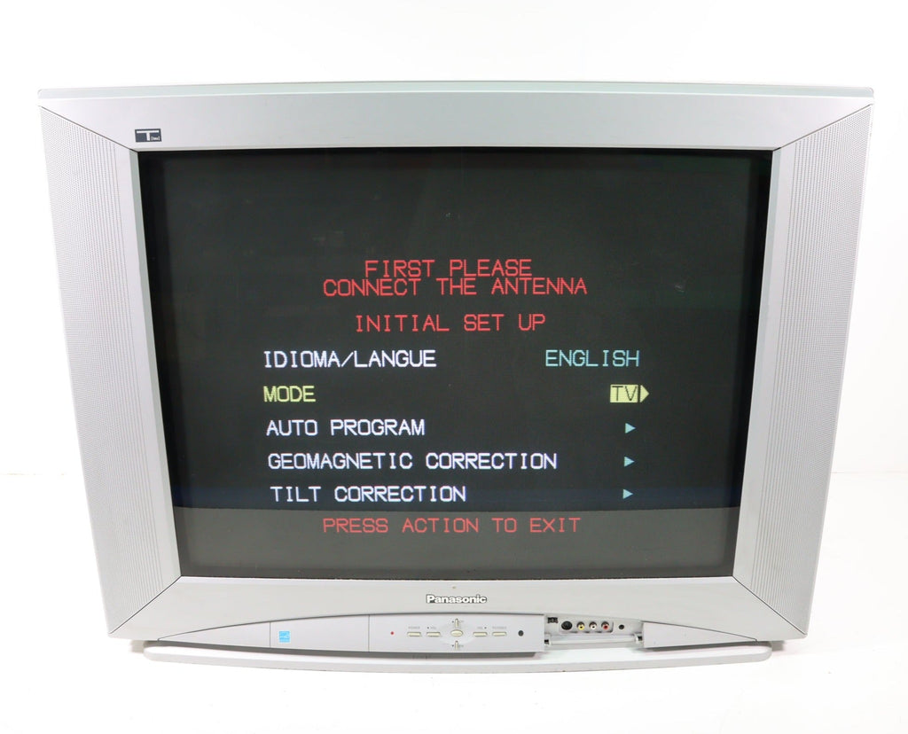 Panasonic CT-32SL14J 32" Big Screen Tube TV for Gaming with Component