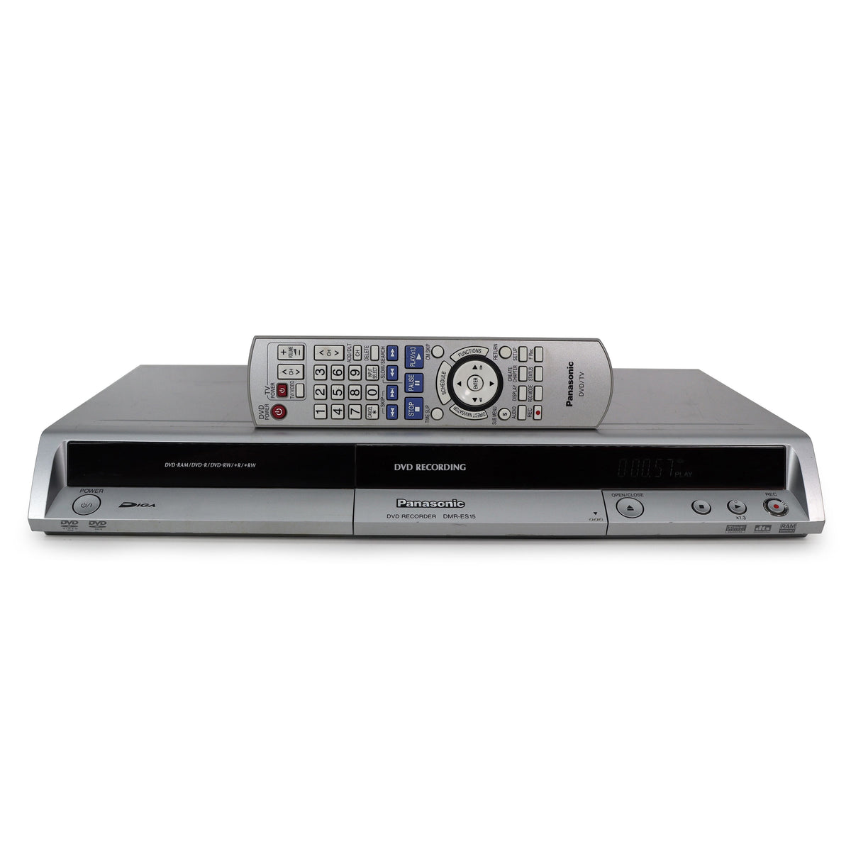 Panasonic DMR-ES15 DVD Recorder and Player — SpenCertified