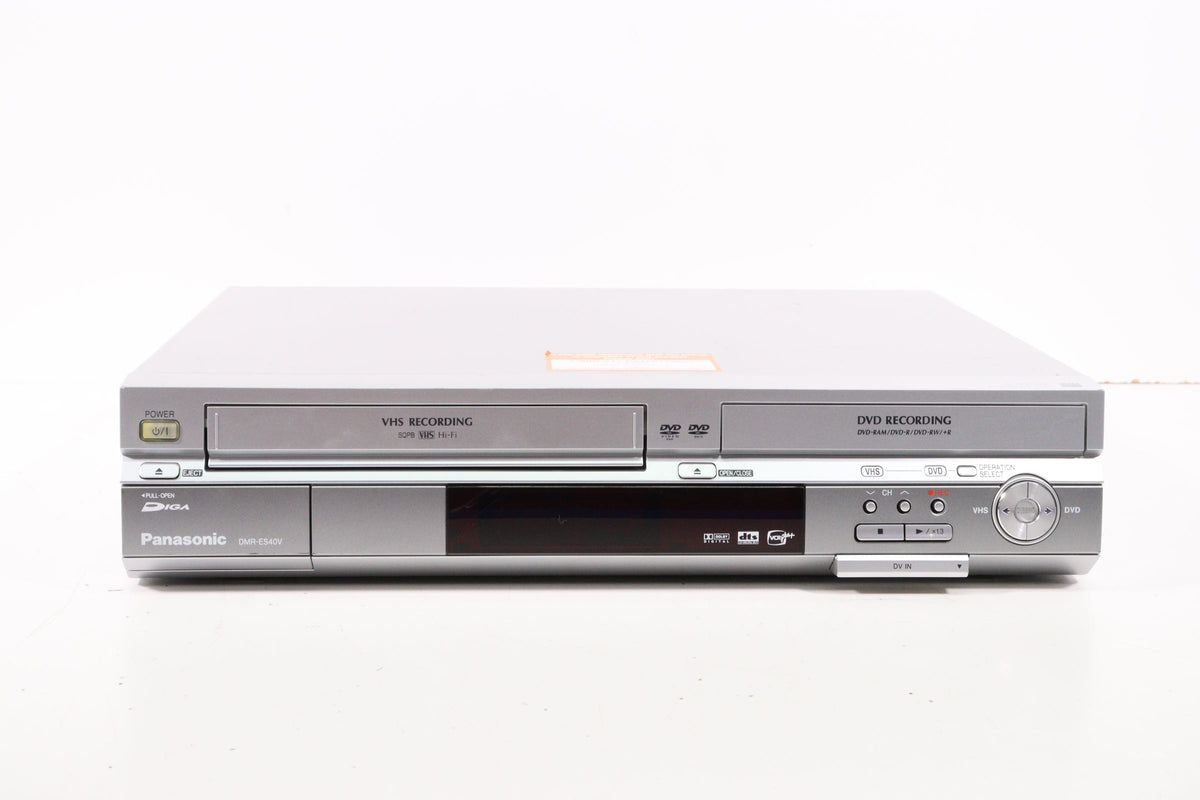Panasonic DMR-ES40V DVD VCR Combo Recorder Player VHS to DVD ...
