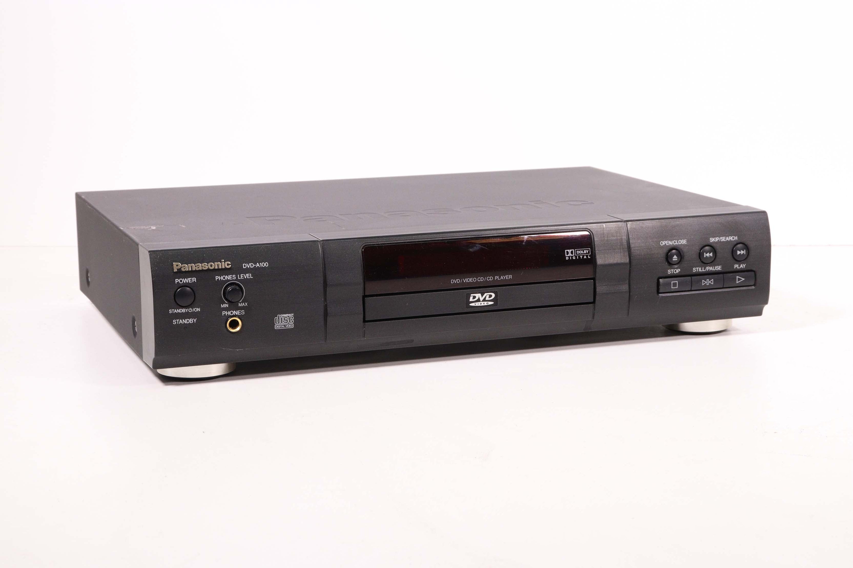 Panasonic DVD-A100 DVD, Video CD, CD Compact Disc Player (NO REMOTE ...