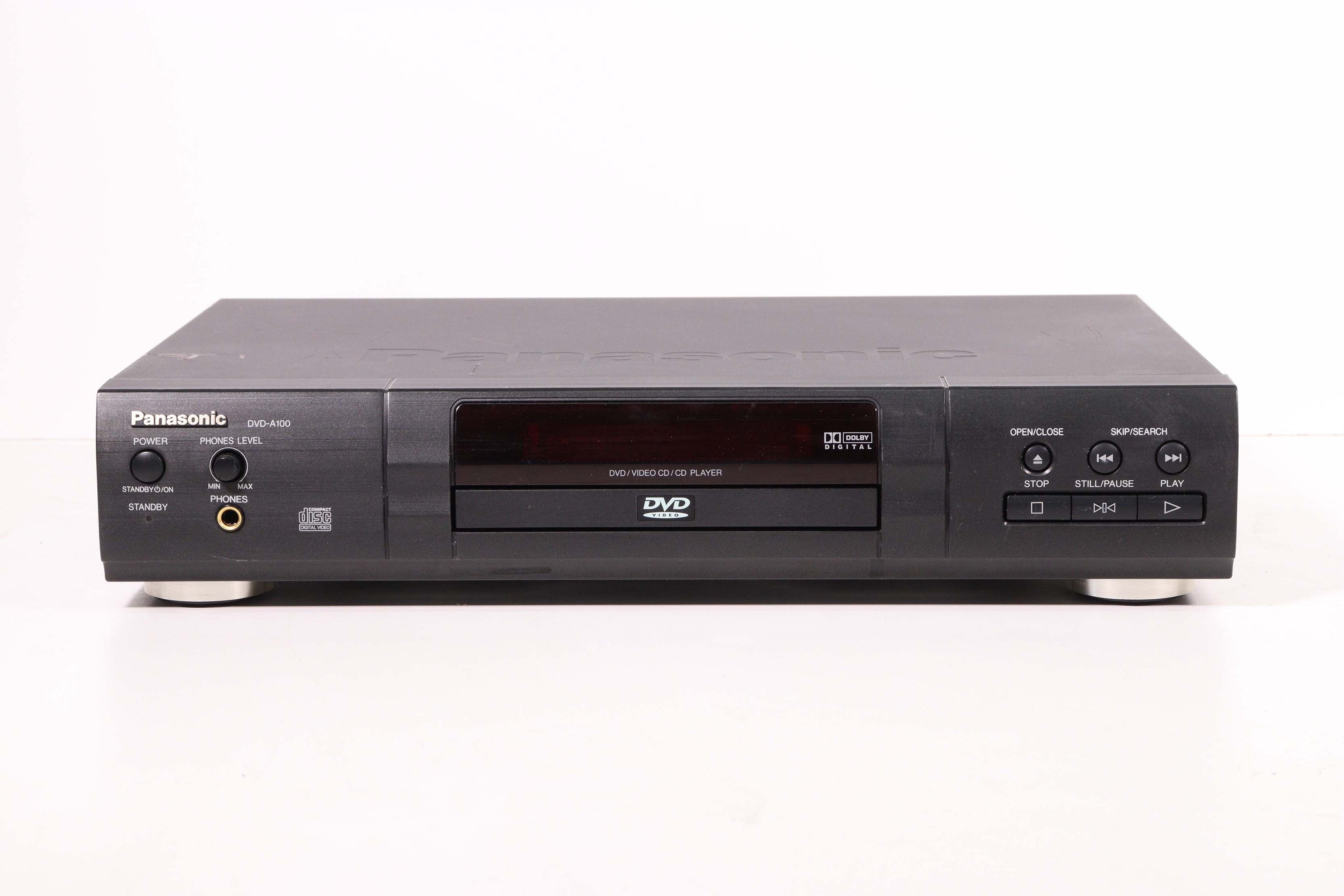 Panasonic DVD-A100 DVD, Video CD, CD Compact Disc Player (NO REMOTE ...